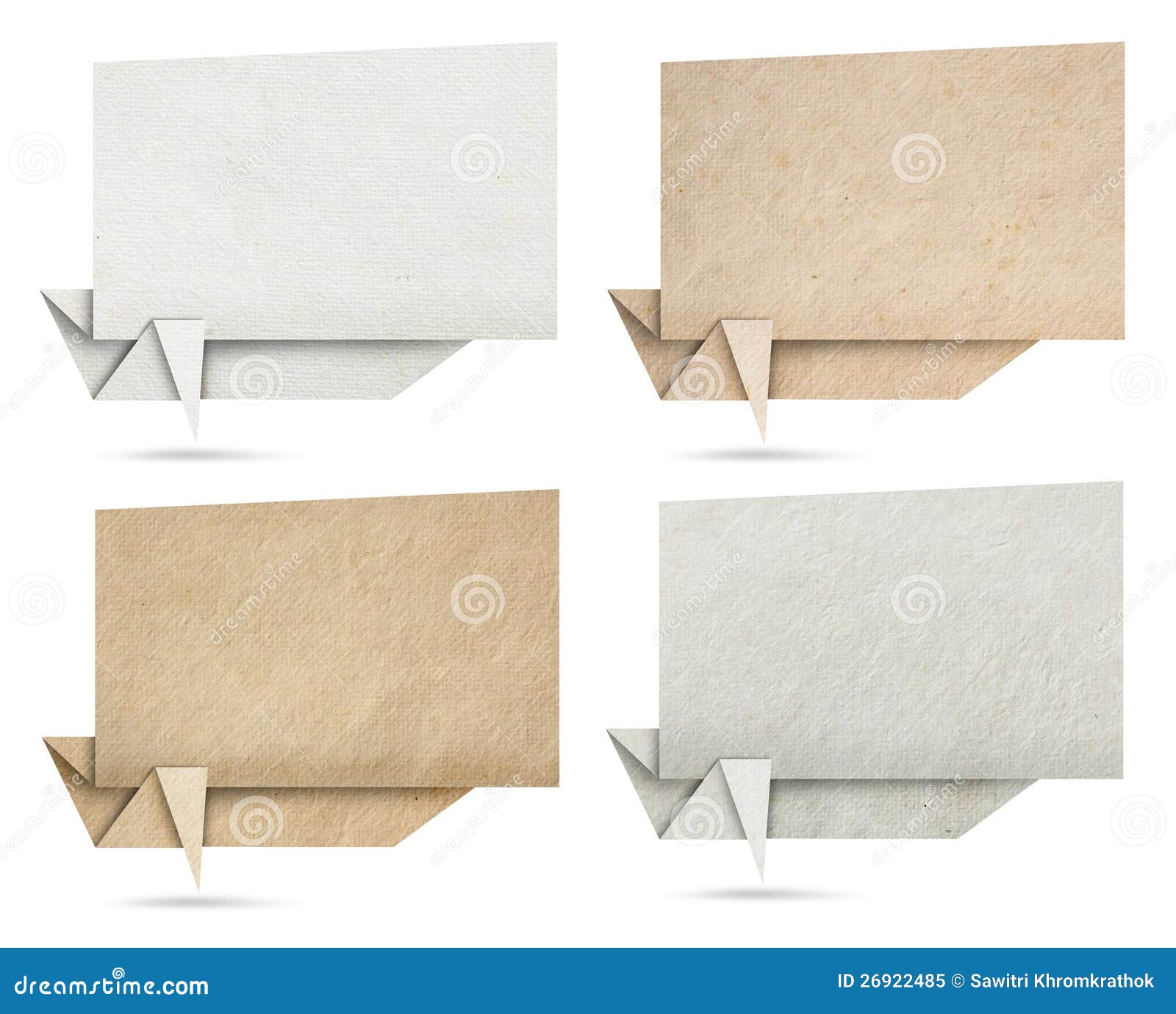 Banners Paper Texture Background Material Design Royalty-Free Stock ...