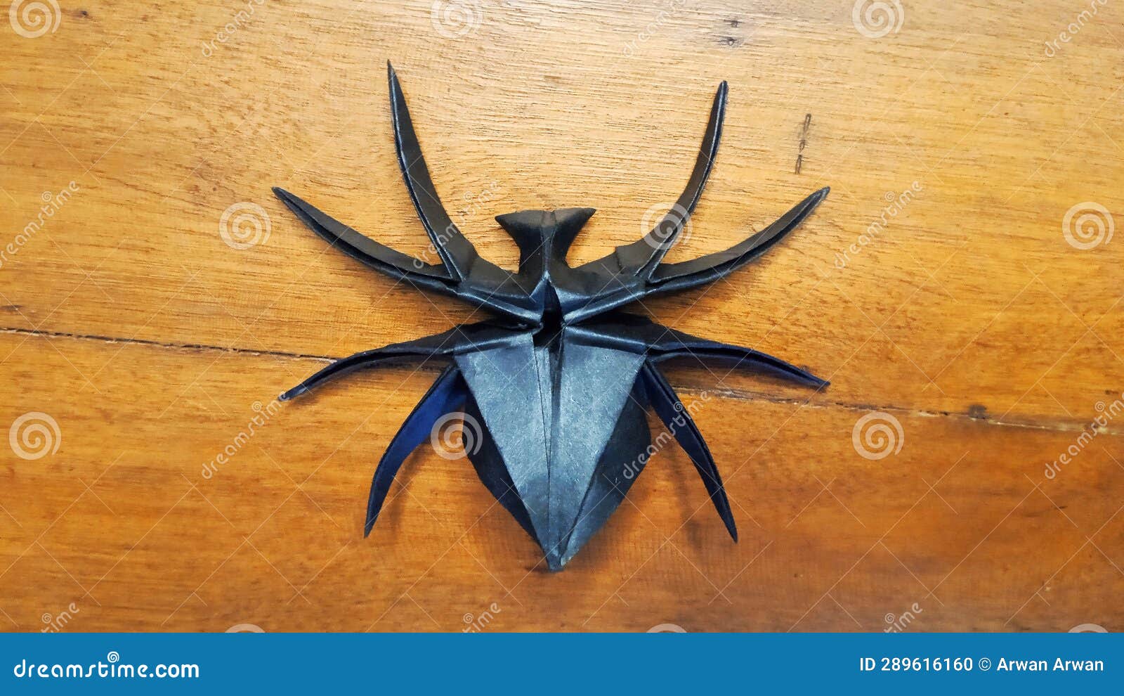 Origami Spider stock photo. Image of origami, craft - 289616160