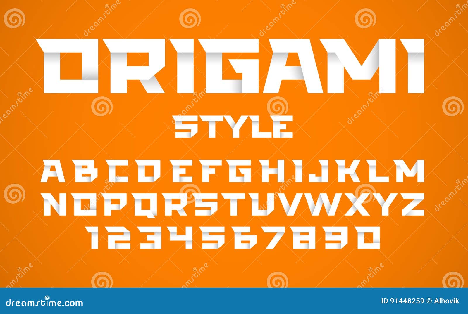 Font Papercraft Stock Illustrations – 169 Font Papercraft Stock ...