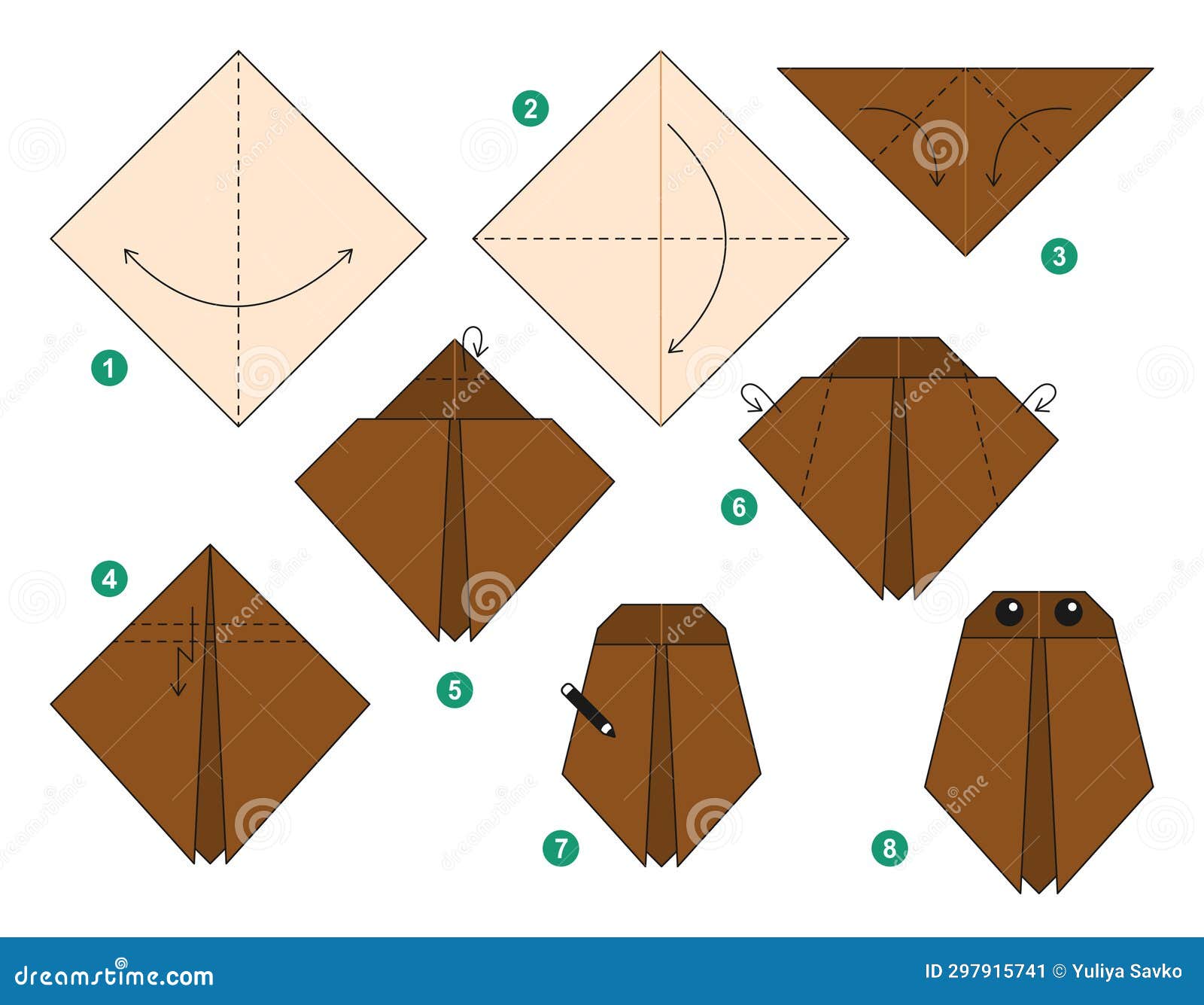 Cockroach Moving Into A Dirty House Illustration Stock Photography ...