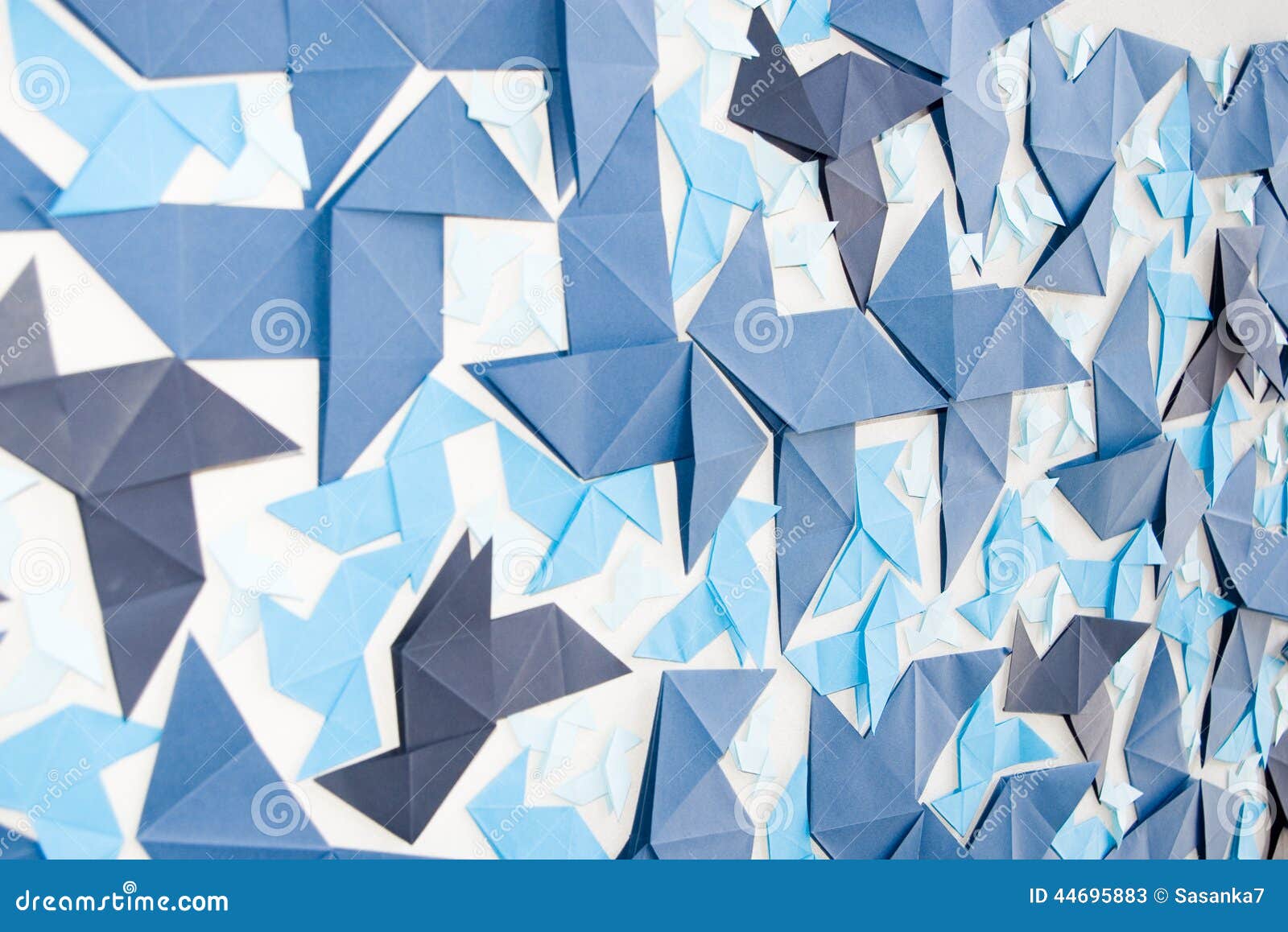 Origami Wall Decoration Royalty-Free Stock Photography | CartoonDealer ...