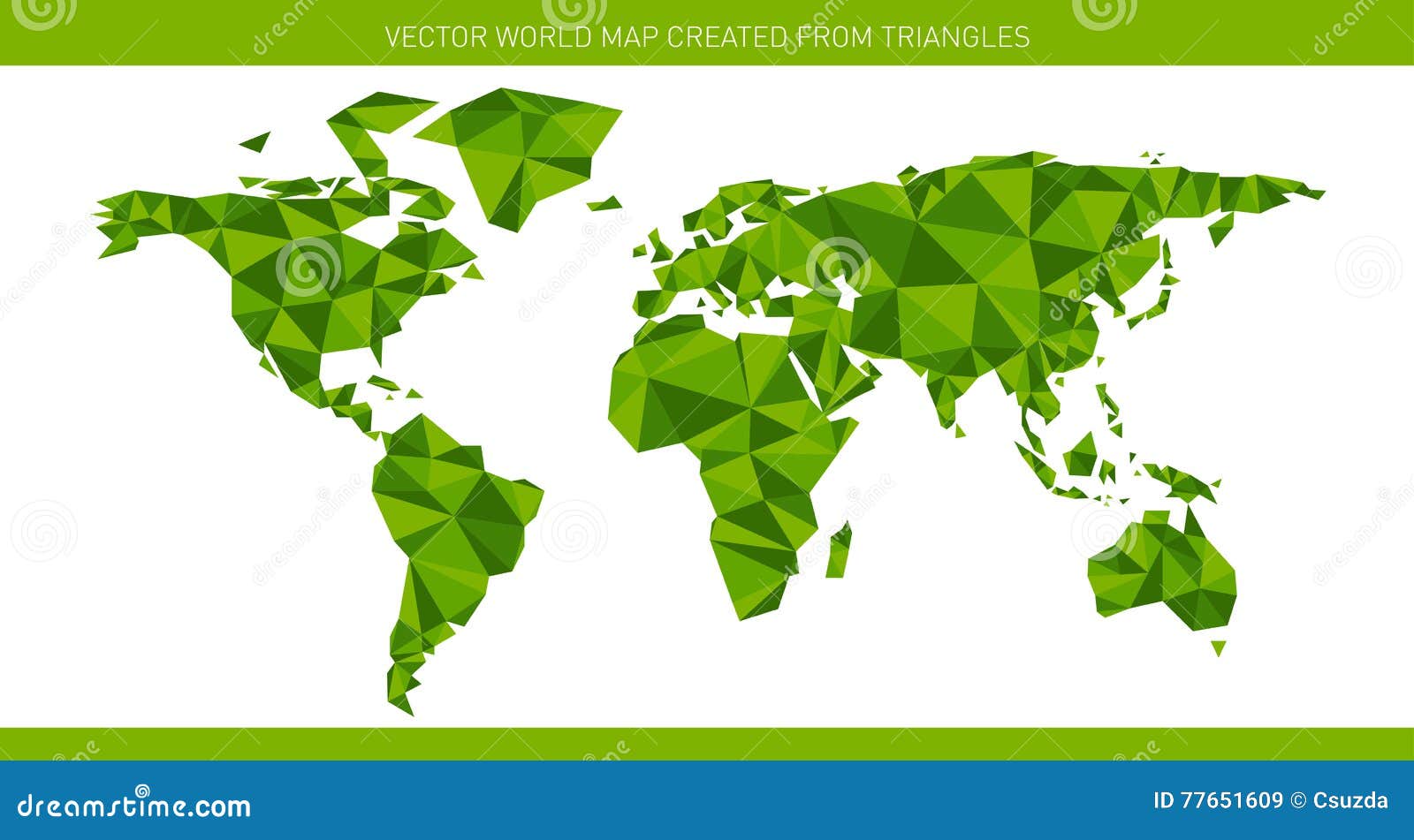 Origami World Map Cartoon Vector | CartoonDealer.com #77651609