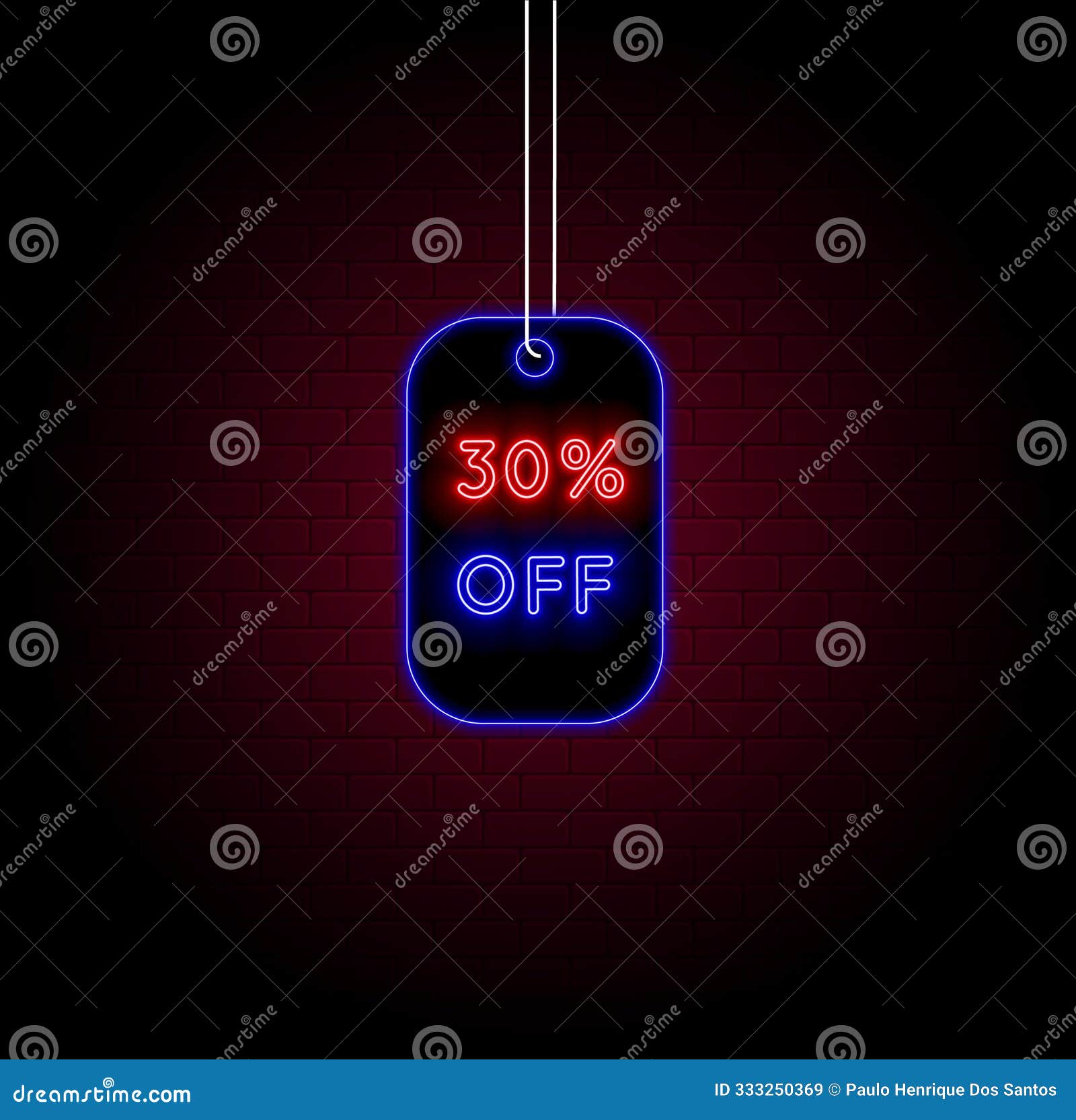 30 Off. Thirty Percent Off. Neon Style. Best Weekend Sale. Special ...