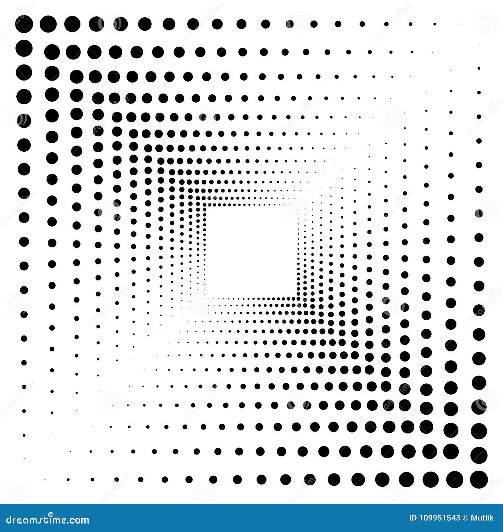 Background of round dots stock vector. Illustration of abstract - 109951543