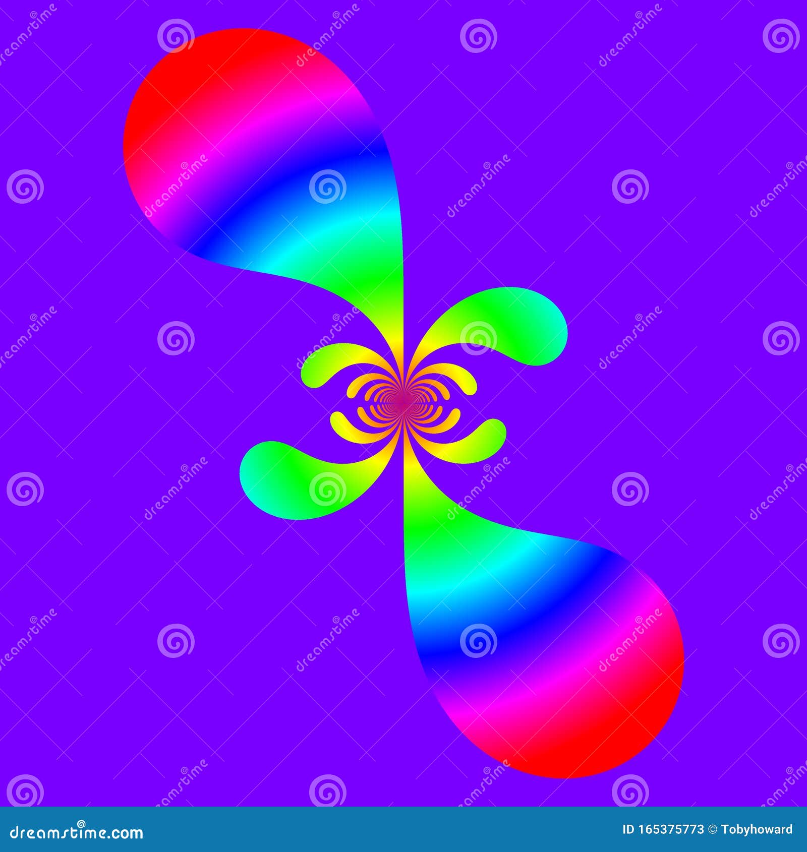 An Original Abstract Image Created Using Computer Graphics and ...