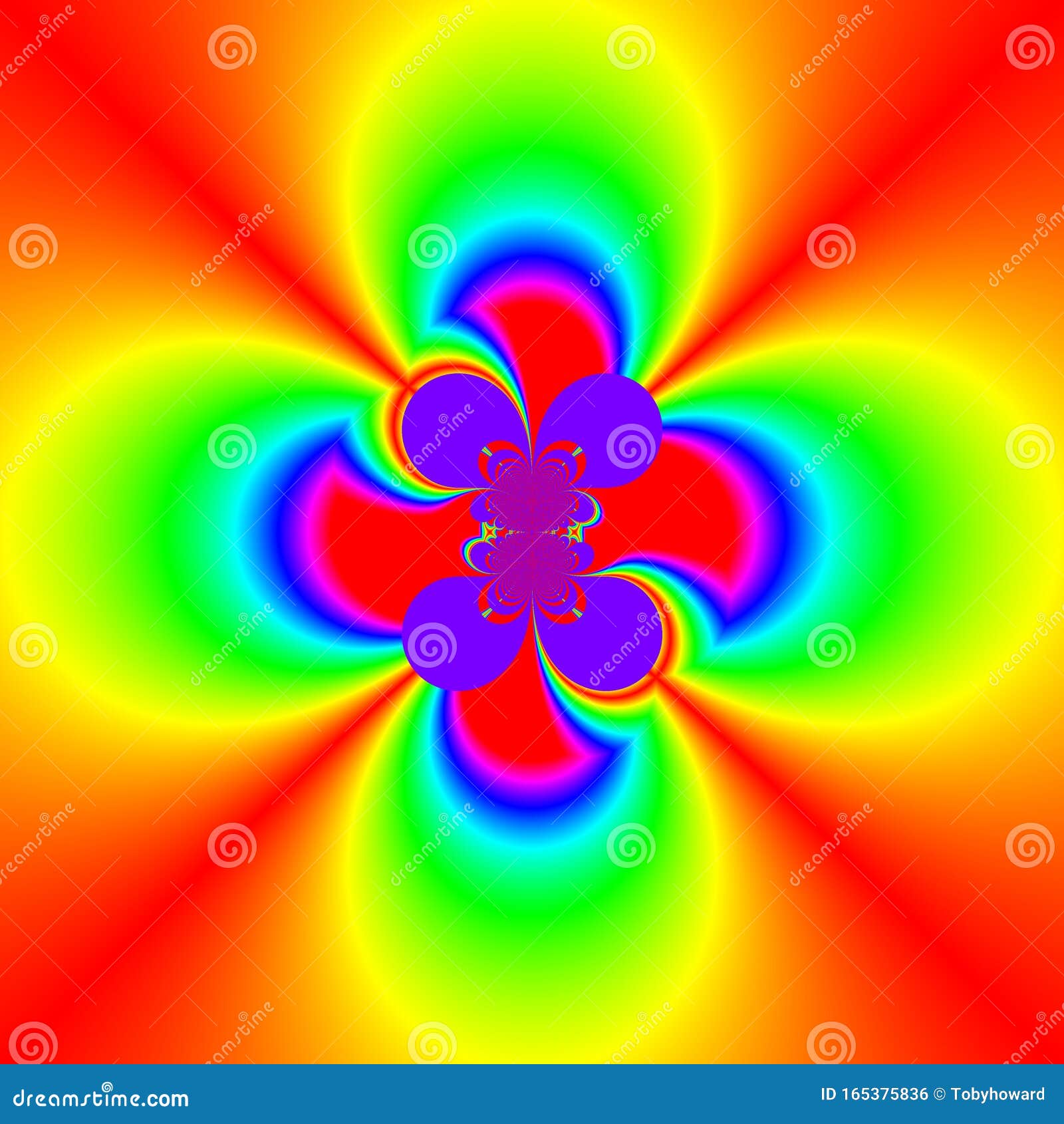 An Original Abstract Image Created Using Computer Graphics and ...