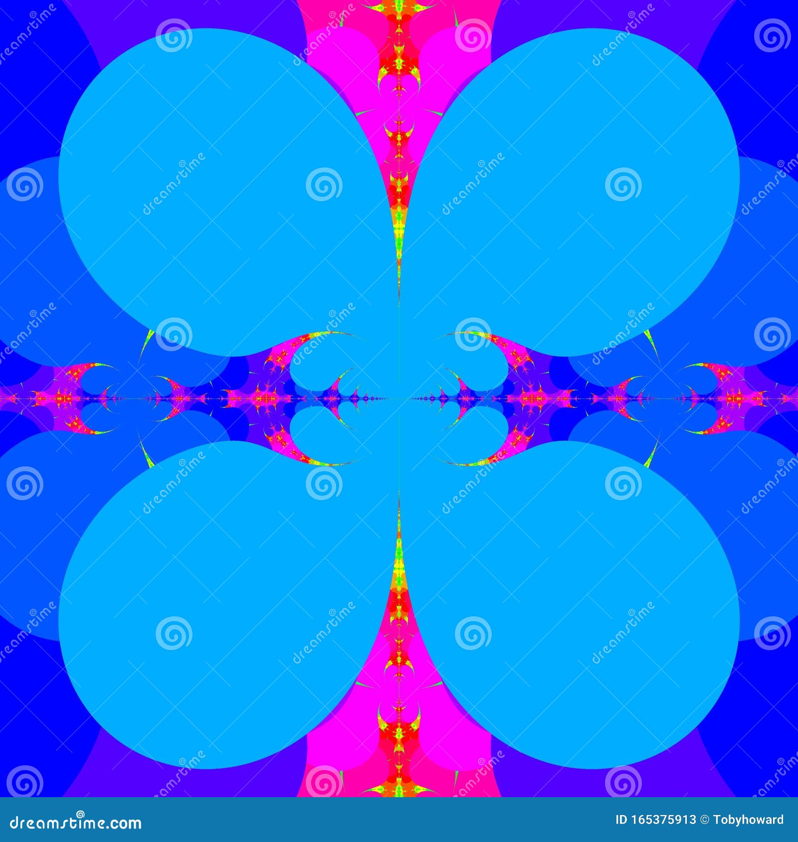An Original Abstract Image Created Using Computer Graphics and ...