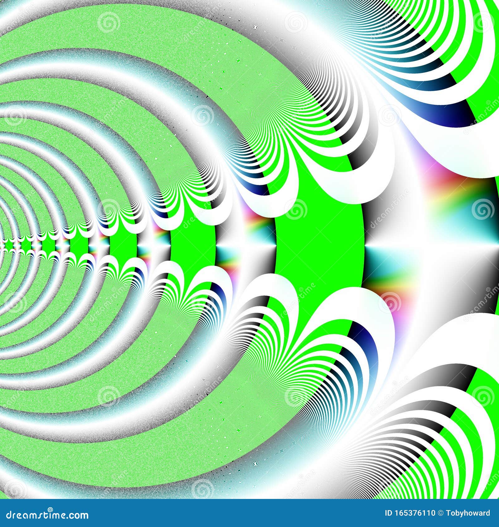 An Original Abstract Image Created Using Computer Graphics and ...