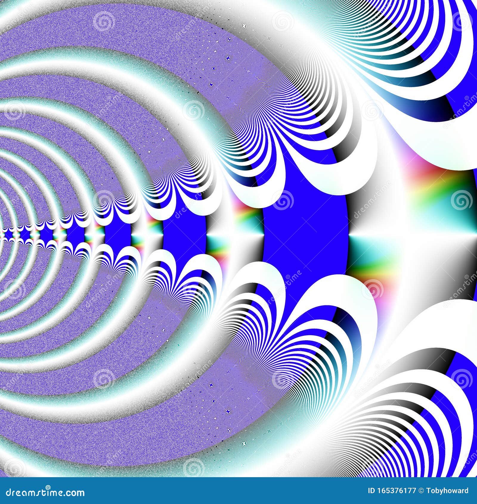 An Original Abstract Image Created Using Computer Graphics and ...