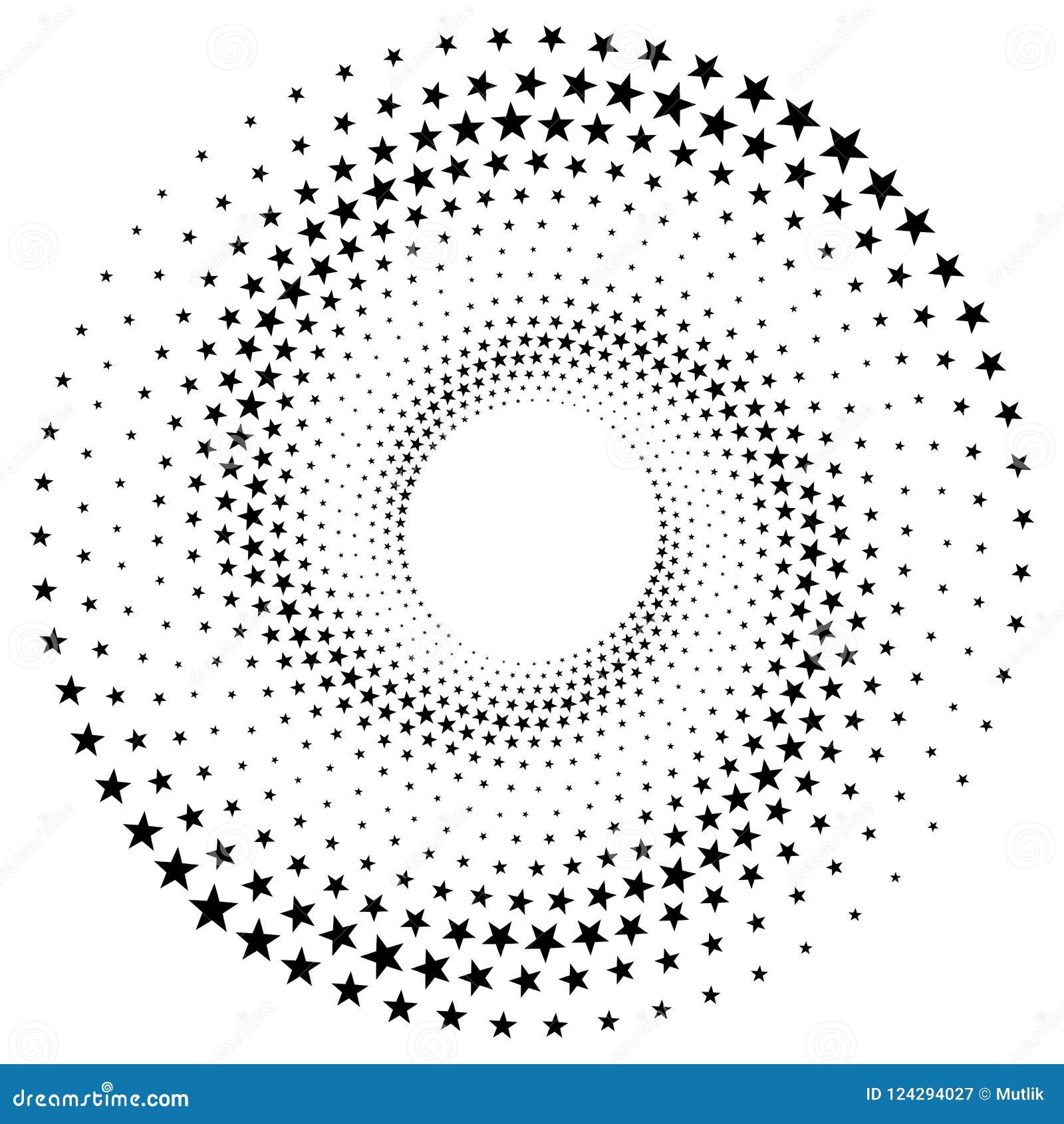 Original Abstract Halftone Background Backdrop of Star-shaped Dots ...