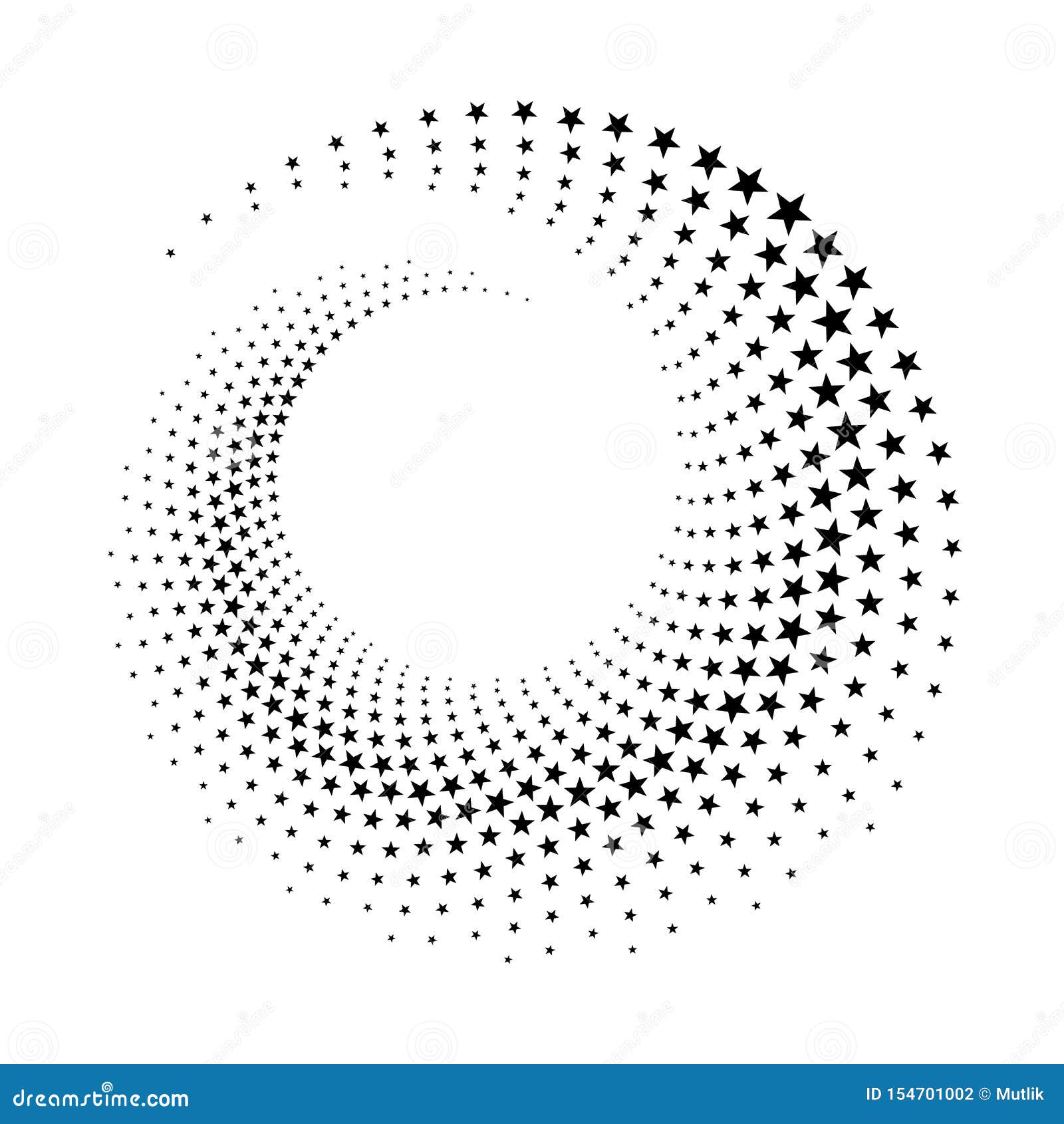 Original Abstract Halftone Background Backdrop of Star-shaped Dots ...