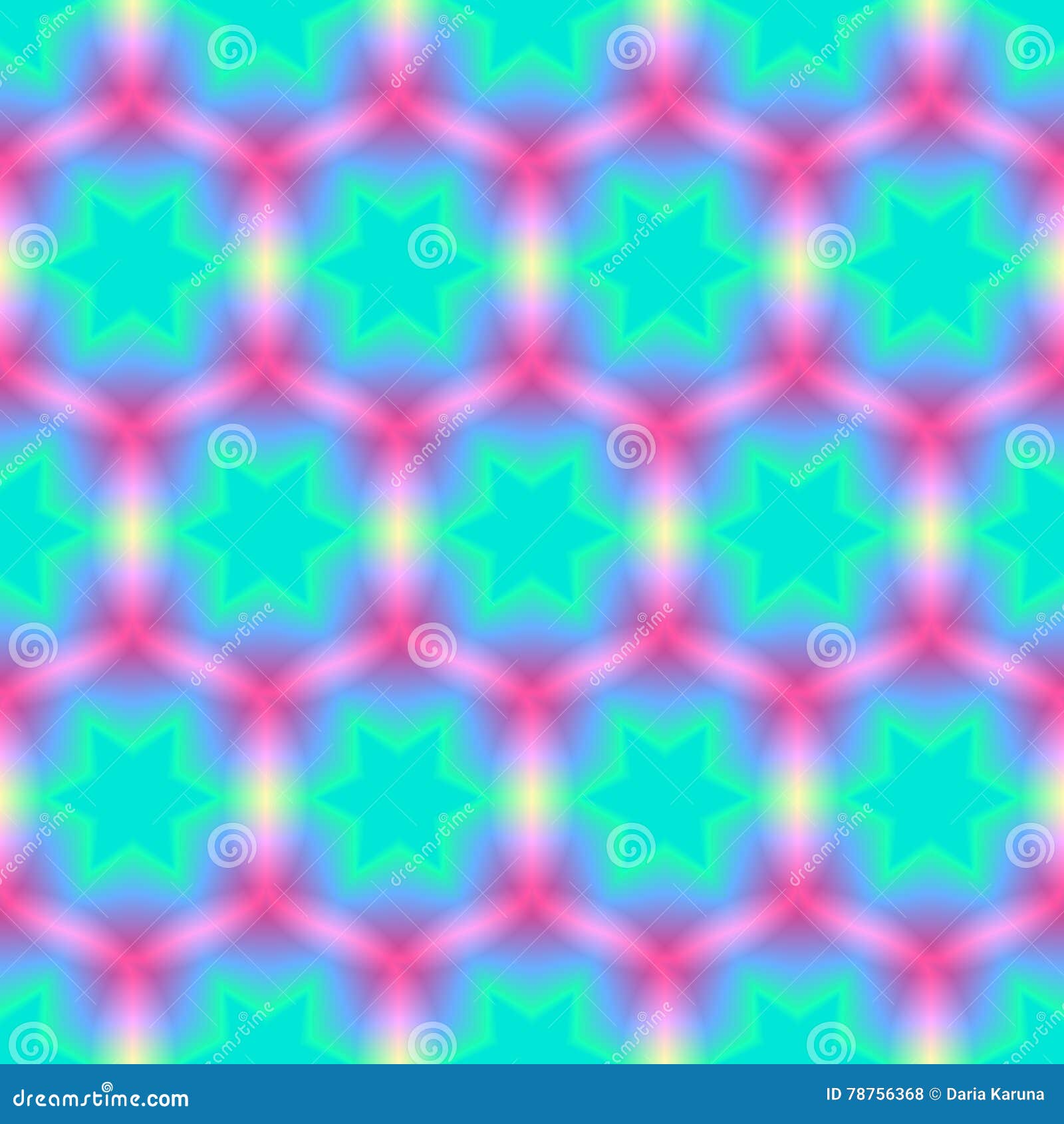 Original Abstract Seamless Pattern in Bright Colors. Stock Vector ...