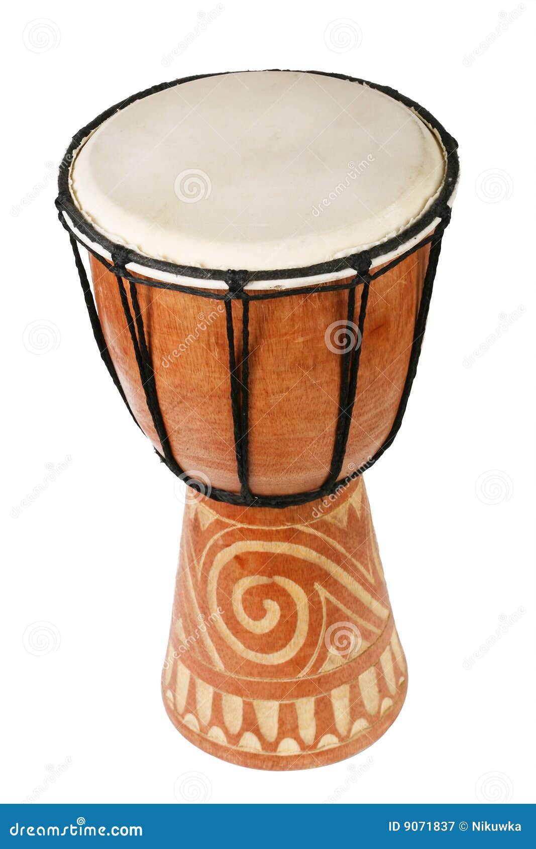 Original African Djembe Drum Stock Image - Image of instrument, drum ...