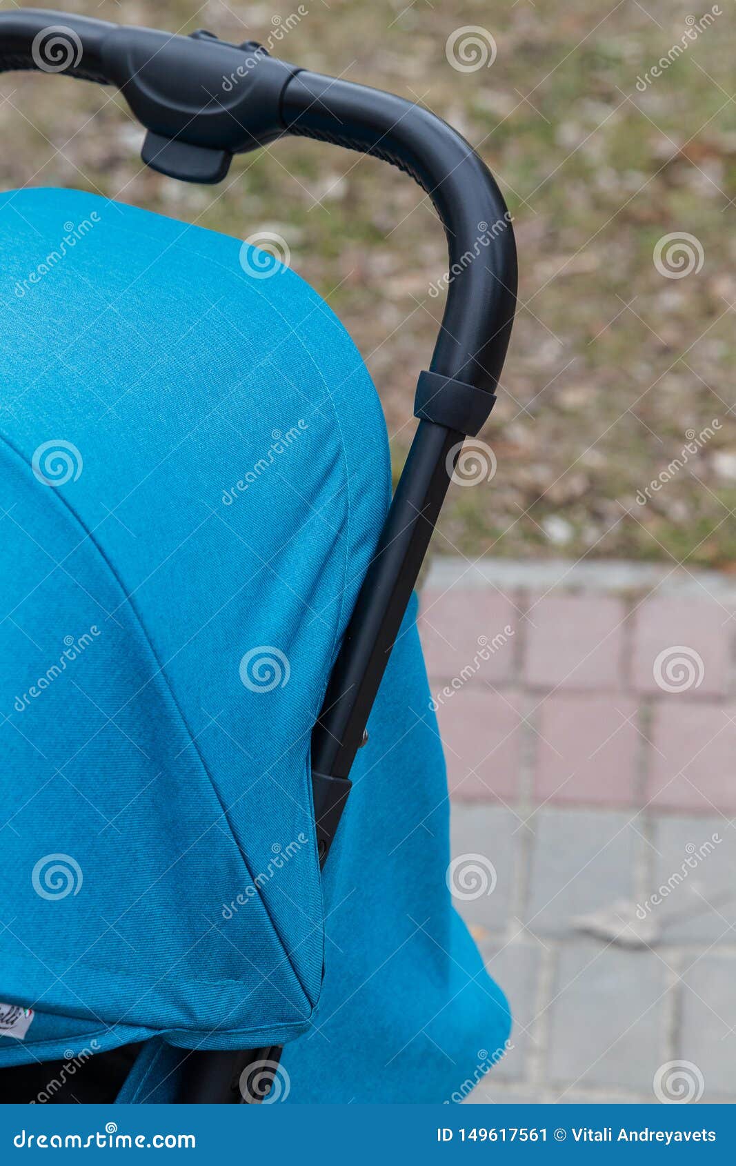 Original Baby Stroller, Close-up Details. New Design. Stock Image ...