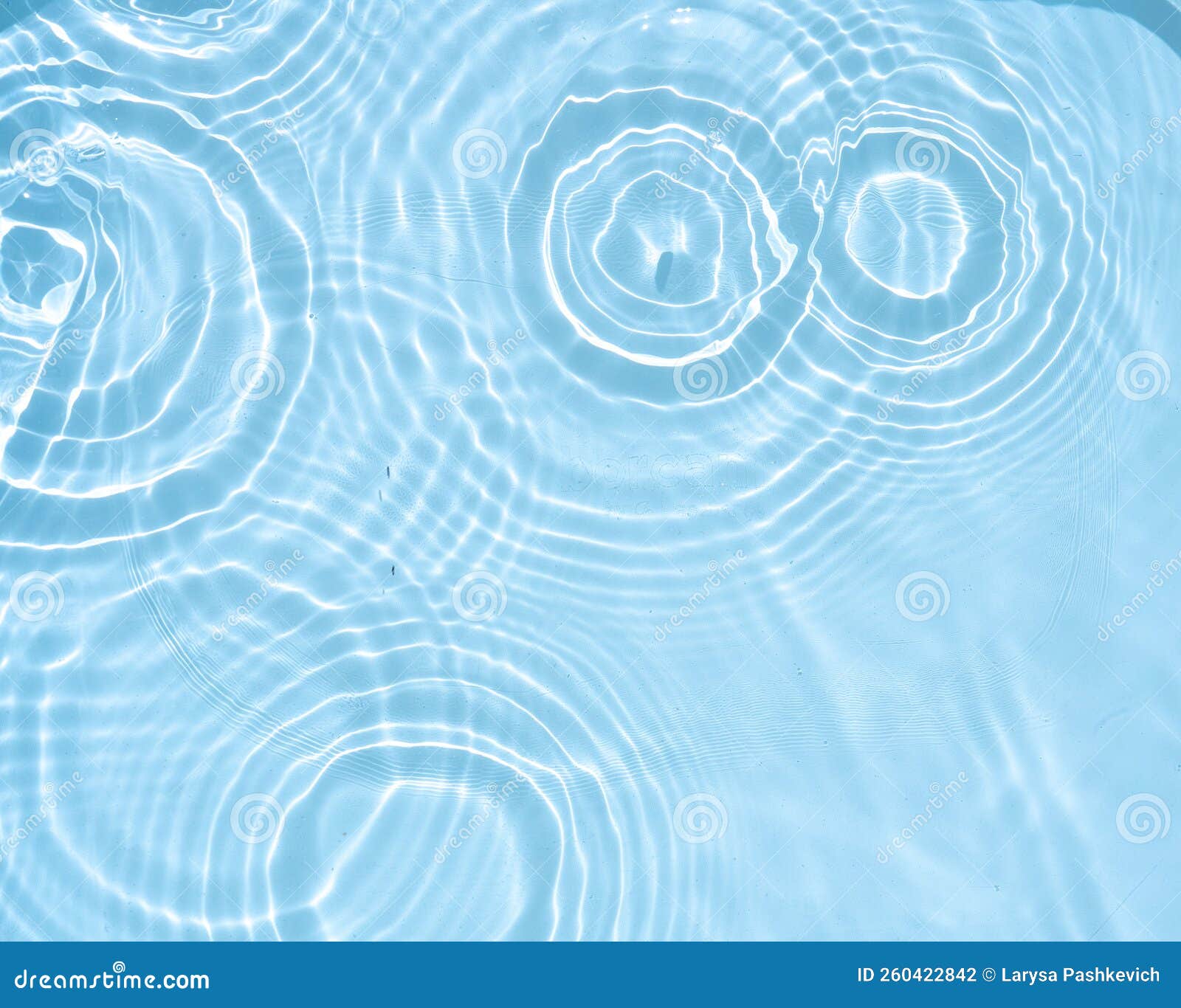 The Original Background Image in Blue Tones with Round Small Waves ...