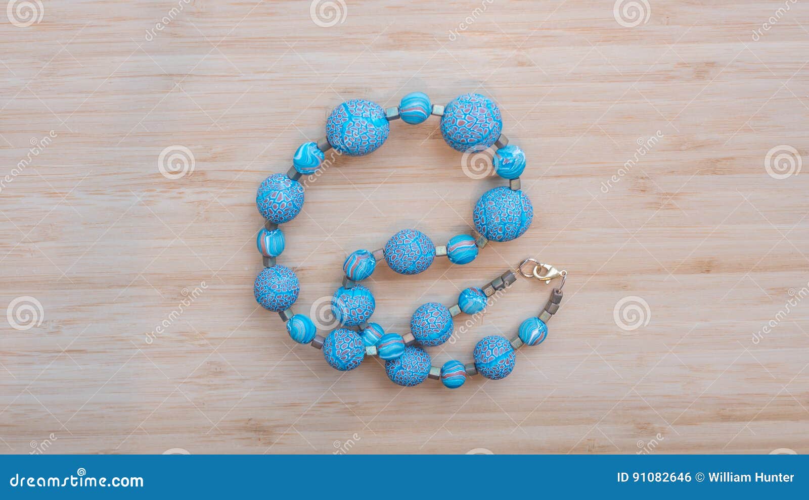 Original Beads from Polymeric Hand-worked Clay Stock Photo - Image of ...