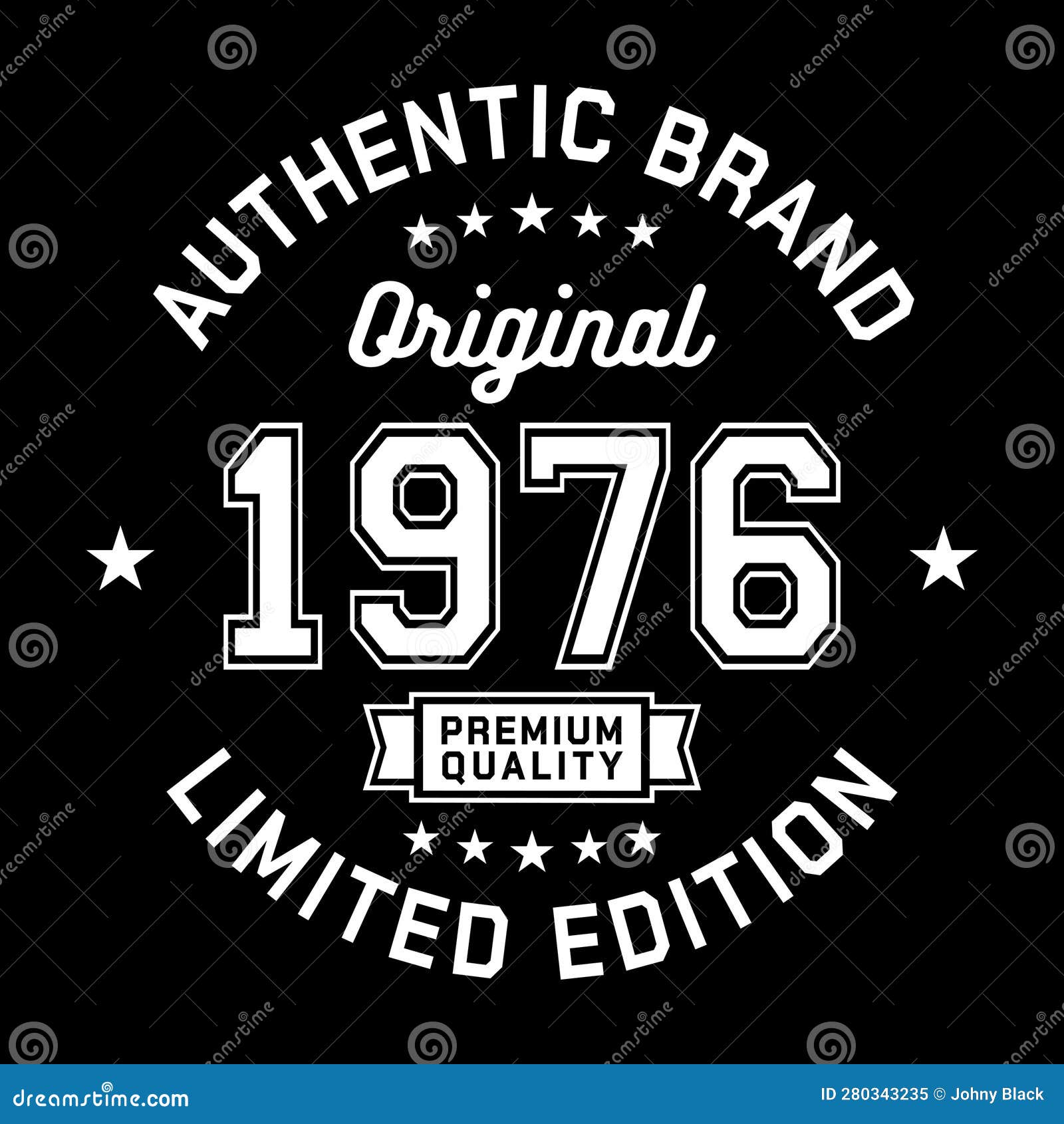 Original 1976 . Birthday Quotes Design For 1976 Cartoon Vector ...