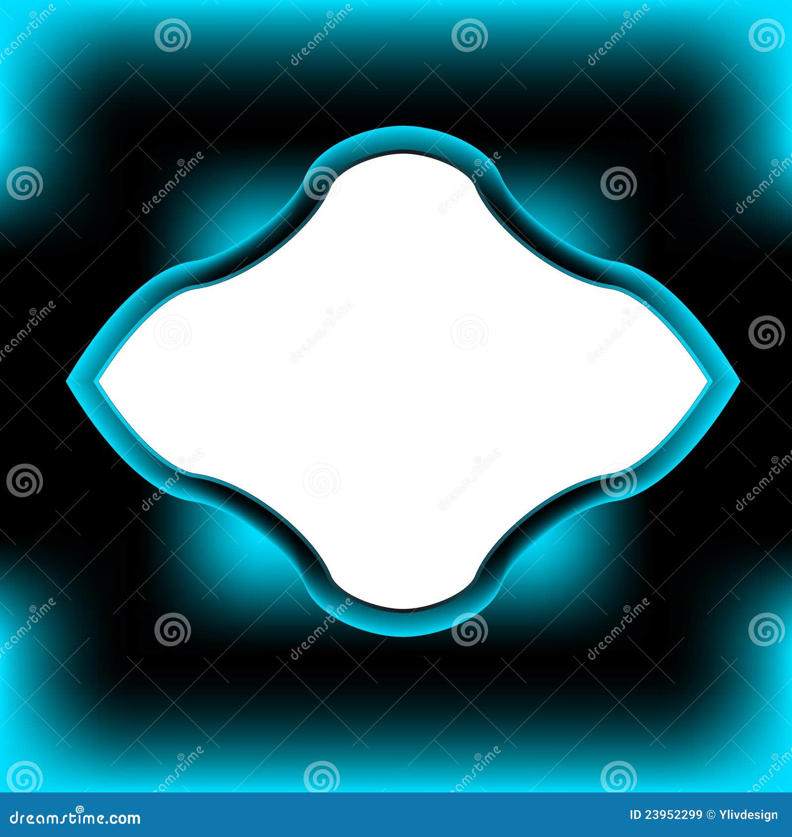 Original Black-blue Framework Stock Vector - Illustration of boundary ...