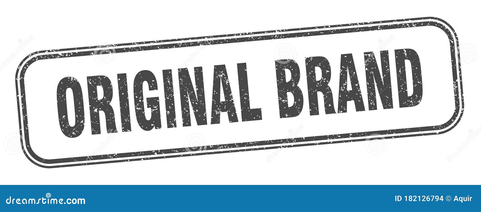 Original Brand Stamp. Original Brand Square Grunge Sign Stock Vector ...
