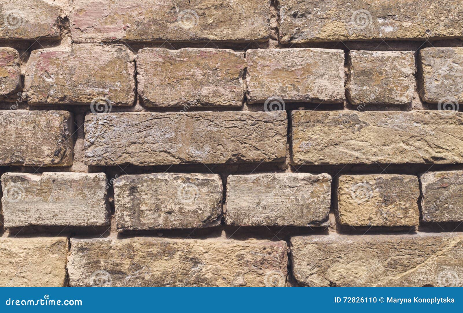 Original Brick Masonry of Fired Clay Bricks Stock Photo - Image of ...