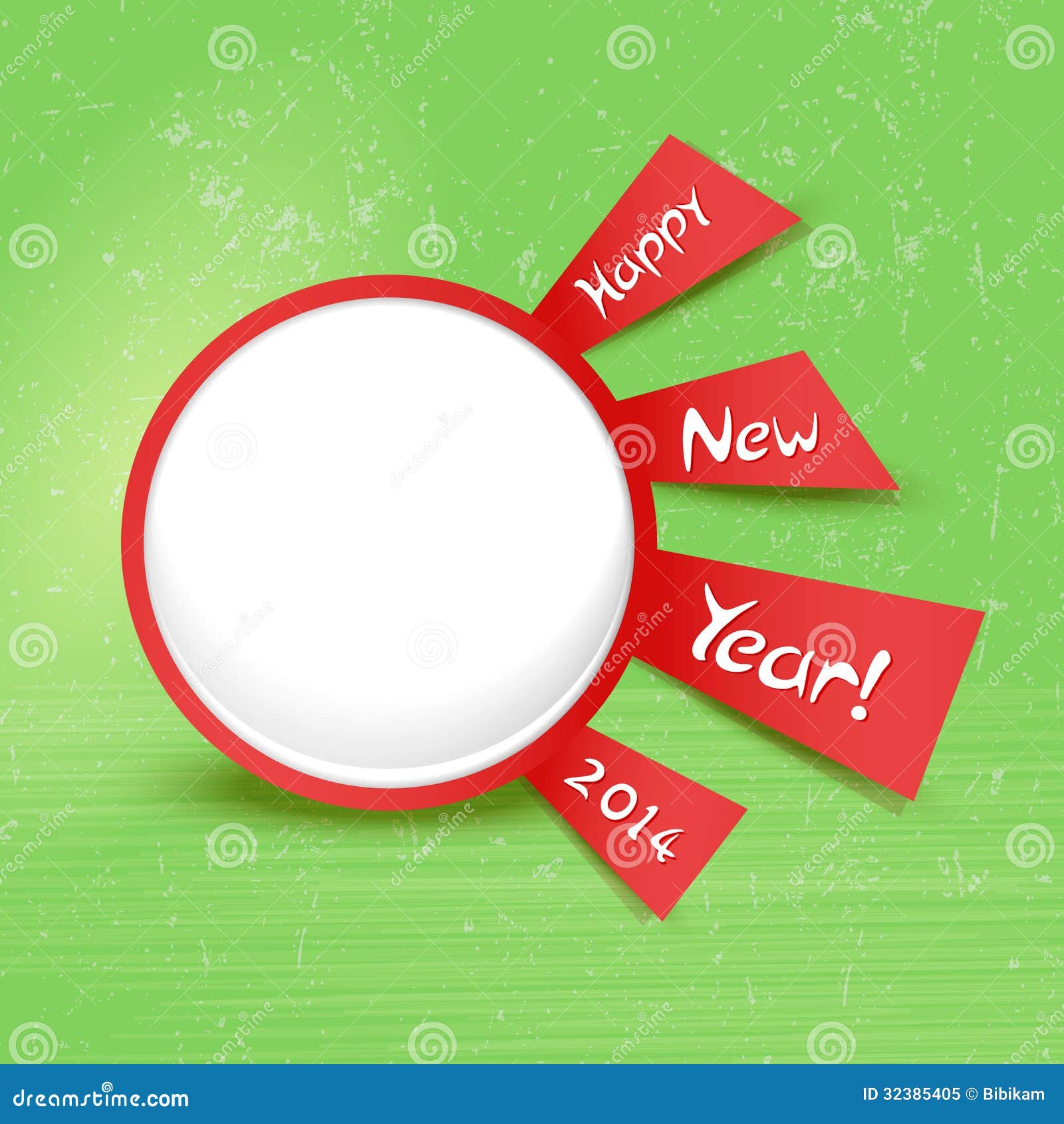 Original button new year stock vector. Illustration of banner - 32385405