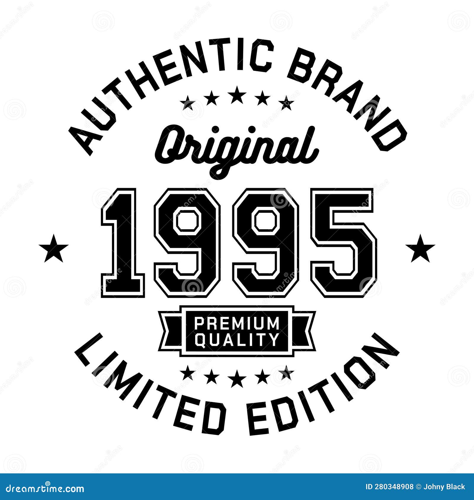 1995 Authentic Brand. Apparel Fashion Design. Graphic Design for T ...