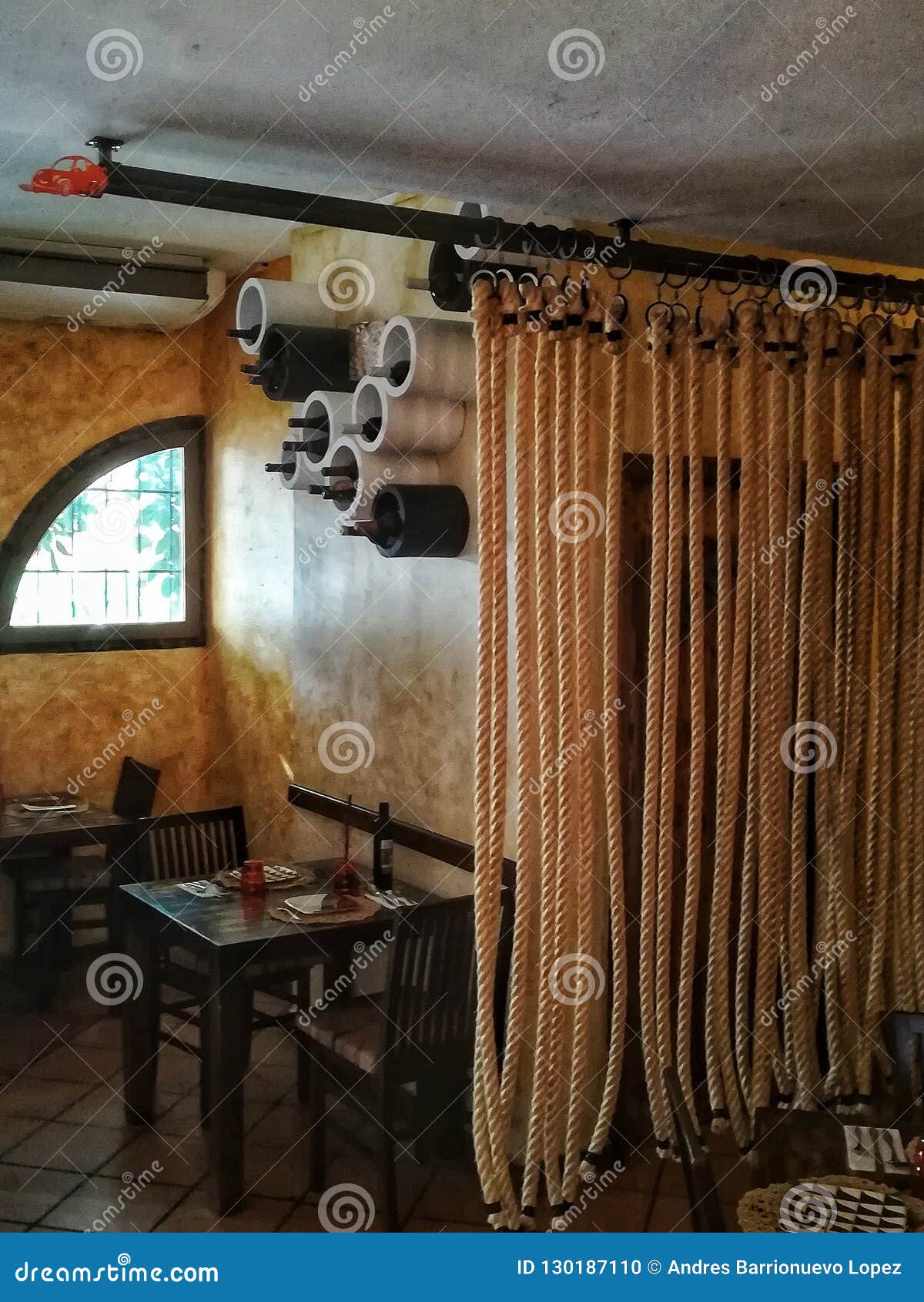 Rope curtain stock photo. Image of thick, rope, ropes - 130187110