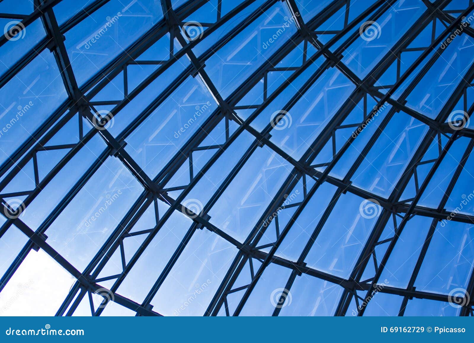 The Original Design of Glass and Metal Stock Image - Image of business ...