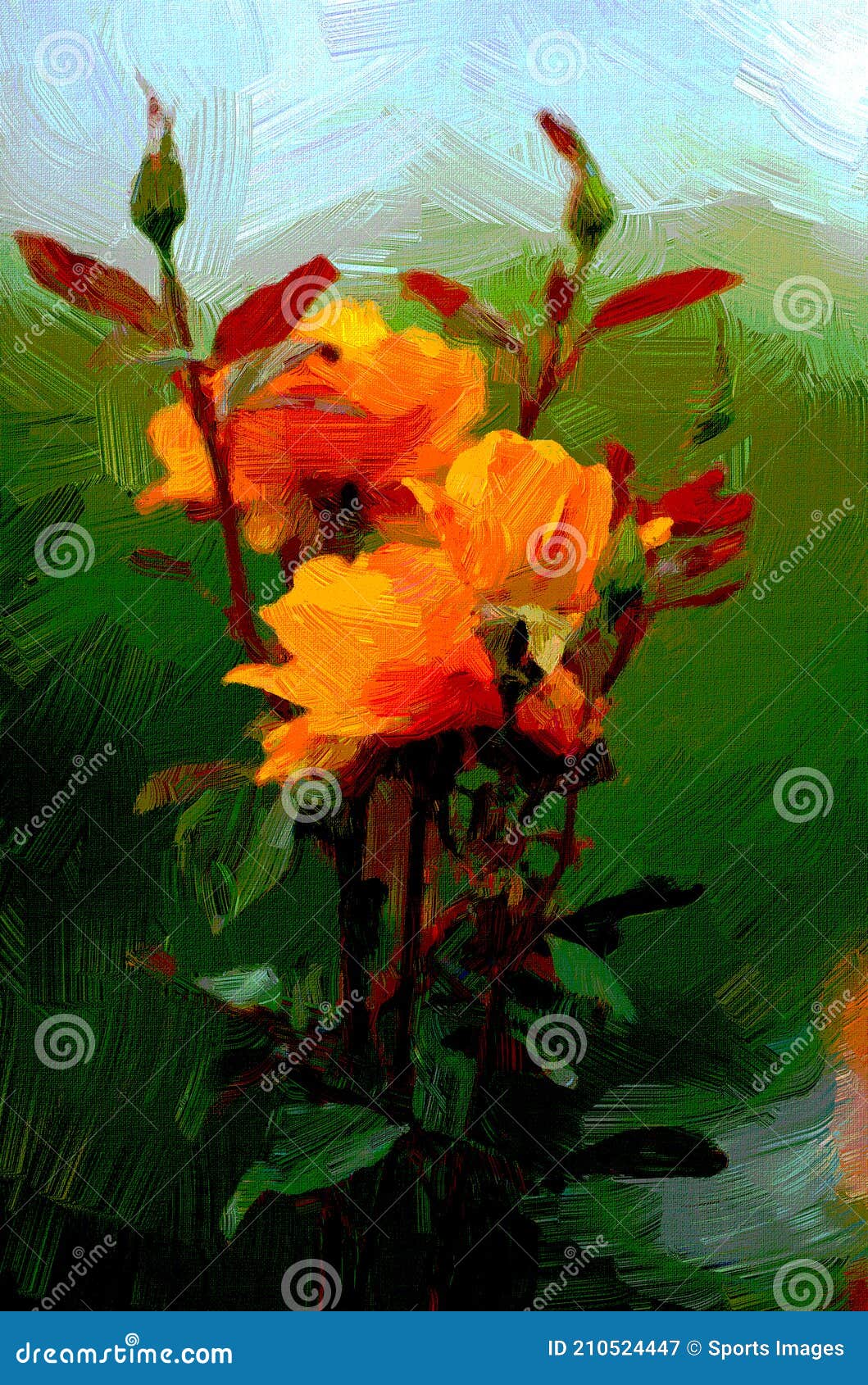 Original Digital Computerize of Roses Editorial Photography - Image of ...