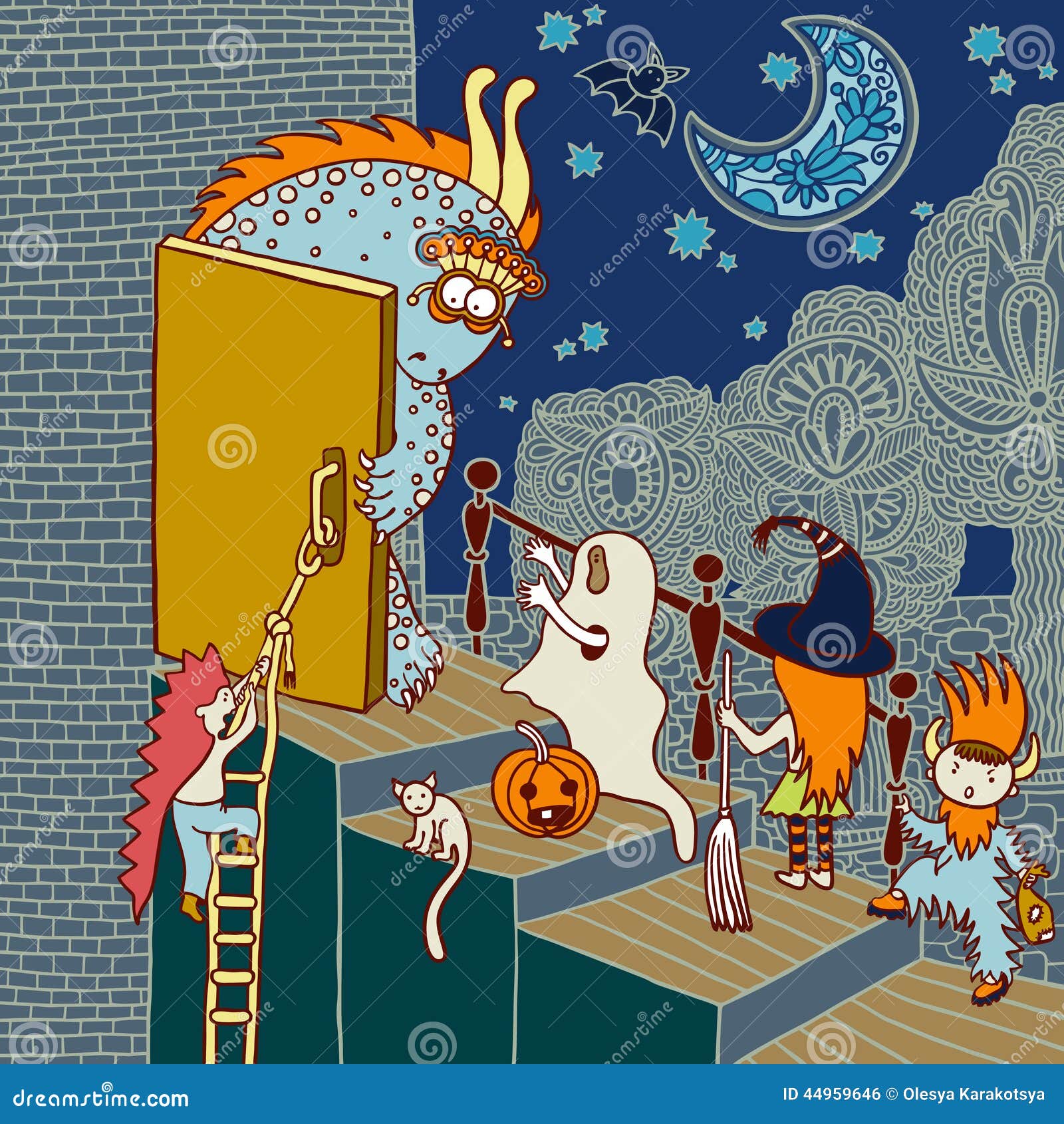 Artistic Halloween Smoke Font - Exclamation Point, Question Mark Number ...