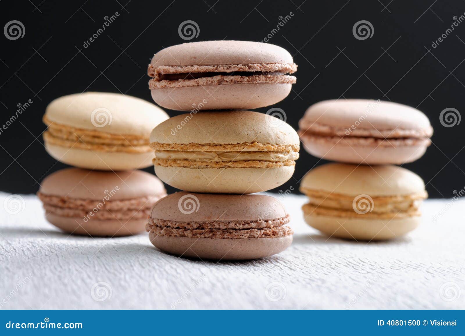 Original French macaroons stock photo. Image of cake - 40801500