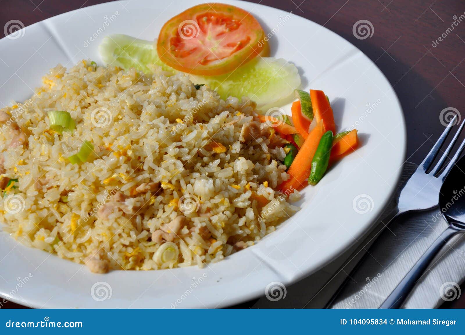 Original fried rice stock photo. Image of recipe, lunch - 104095834