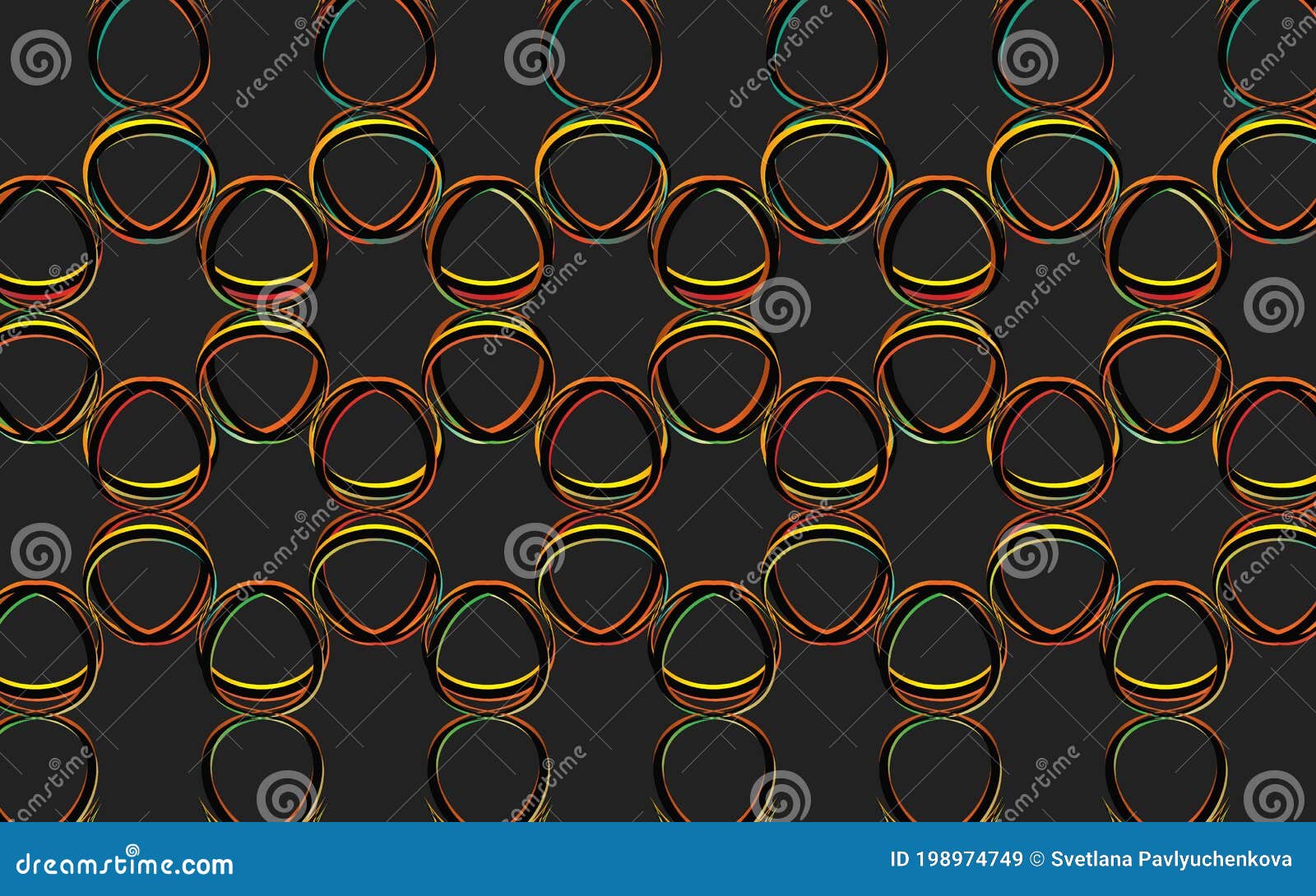 Original Geometric Modern Pop-art Bung Pattern Vector Illustration ...