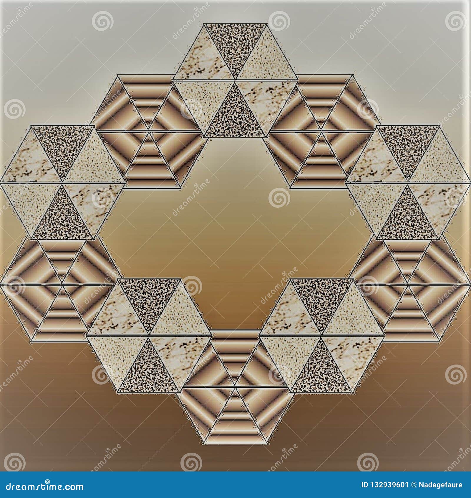 Original Geometric Patterns Page Background Stock Illustration ...