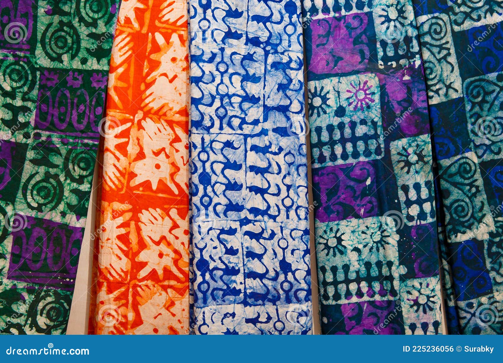 Original Ghanaian Style Cloth Stock Photo - Image of decoration, style ...
