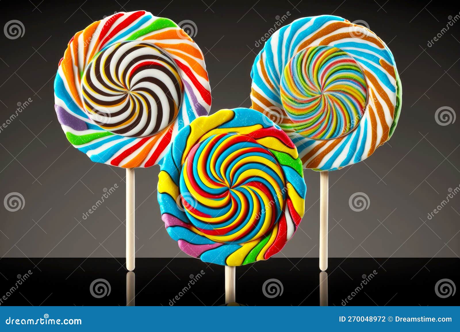 Original Gift for Birthday in Form of Multi-colored Handmade Lollipops ...