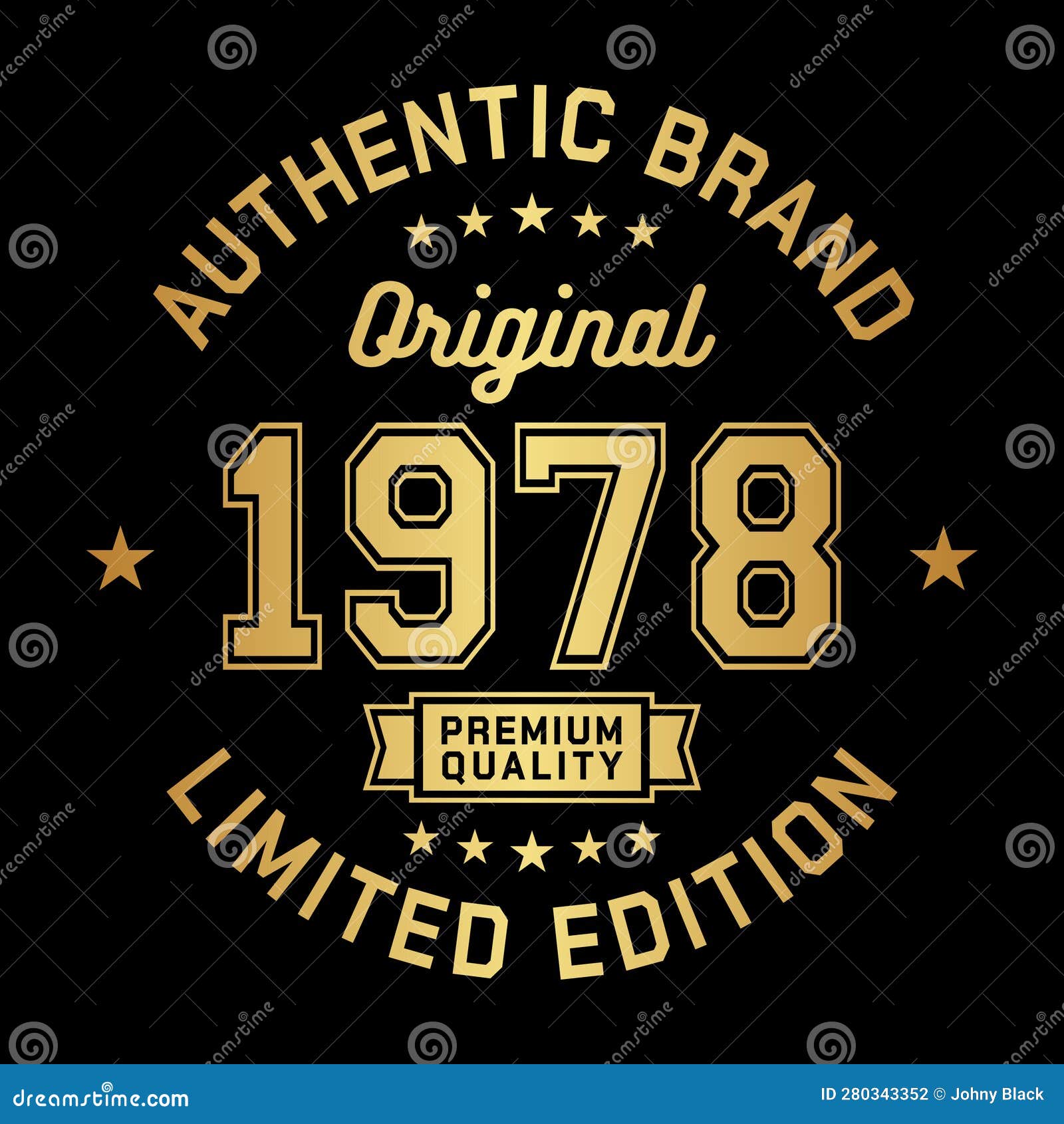 1978 Authentic Brand. Apparel Fashion Design. Graphic Design for T ...