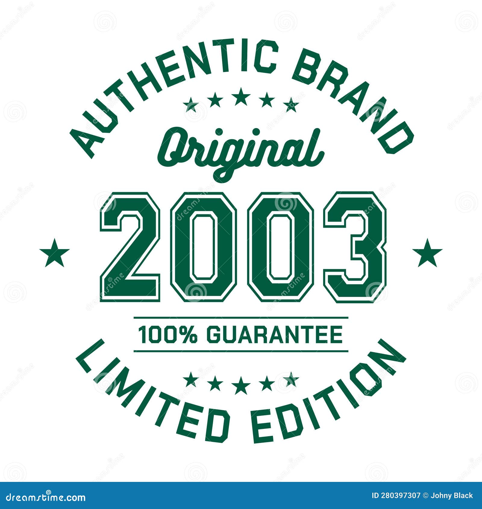 Since 2003 Emblem Cartoon Vector | CartoonDealer.com #270100675
