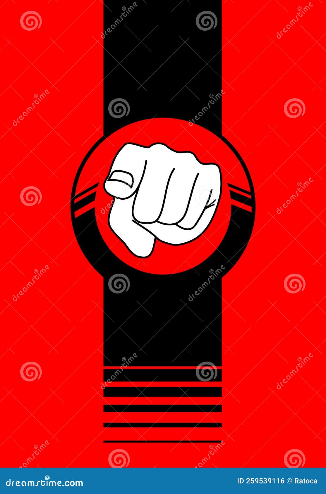 Original hand pointing stock vector. Illustration of pointing - 259539116
