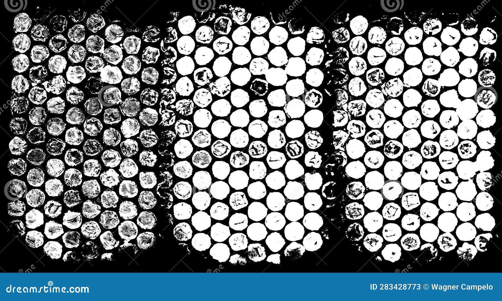 Original Handmade Texture Stamp Made with Bubble Wrap Stock ...