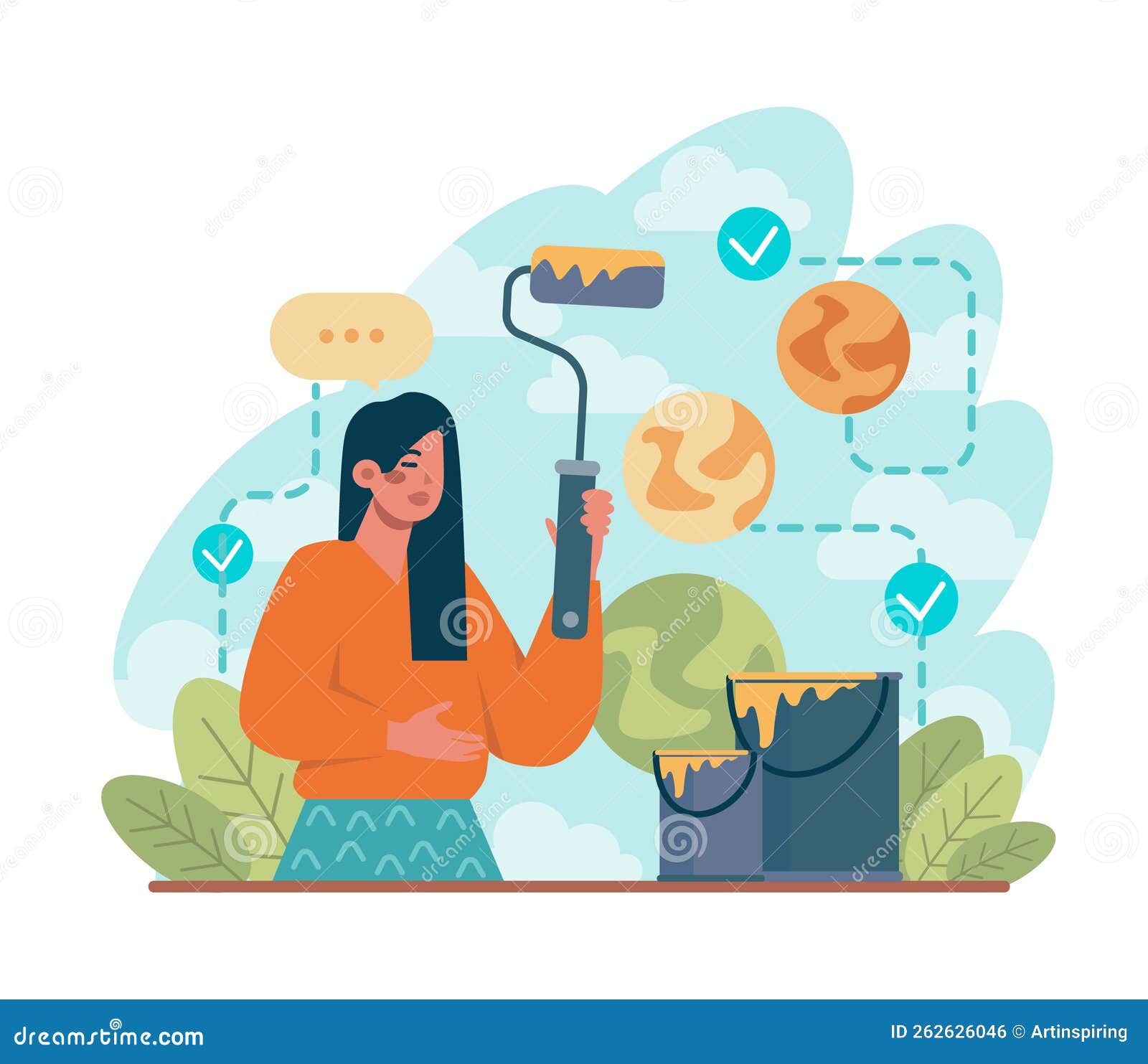 Original Ideas Concept. Creative Innovations or Solutions Generation ...