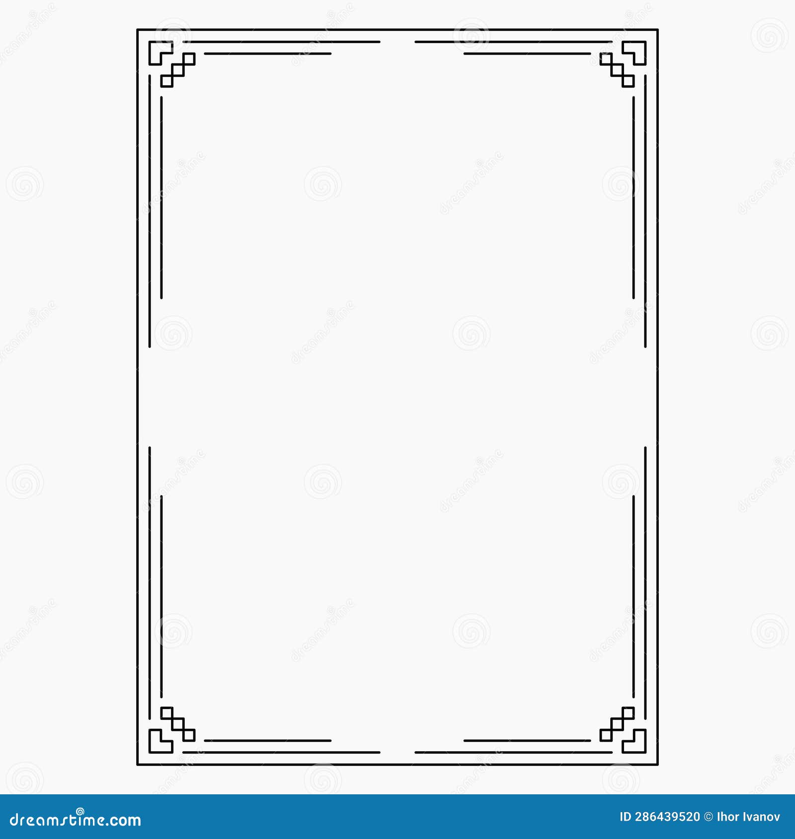 Original Image, Decorative Ornamental Frame, Original Design Stock ...