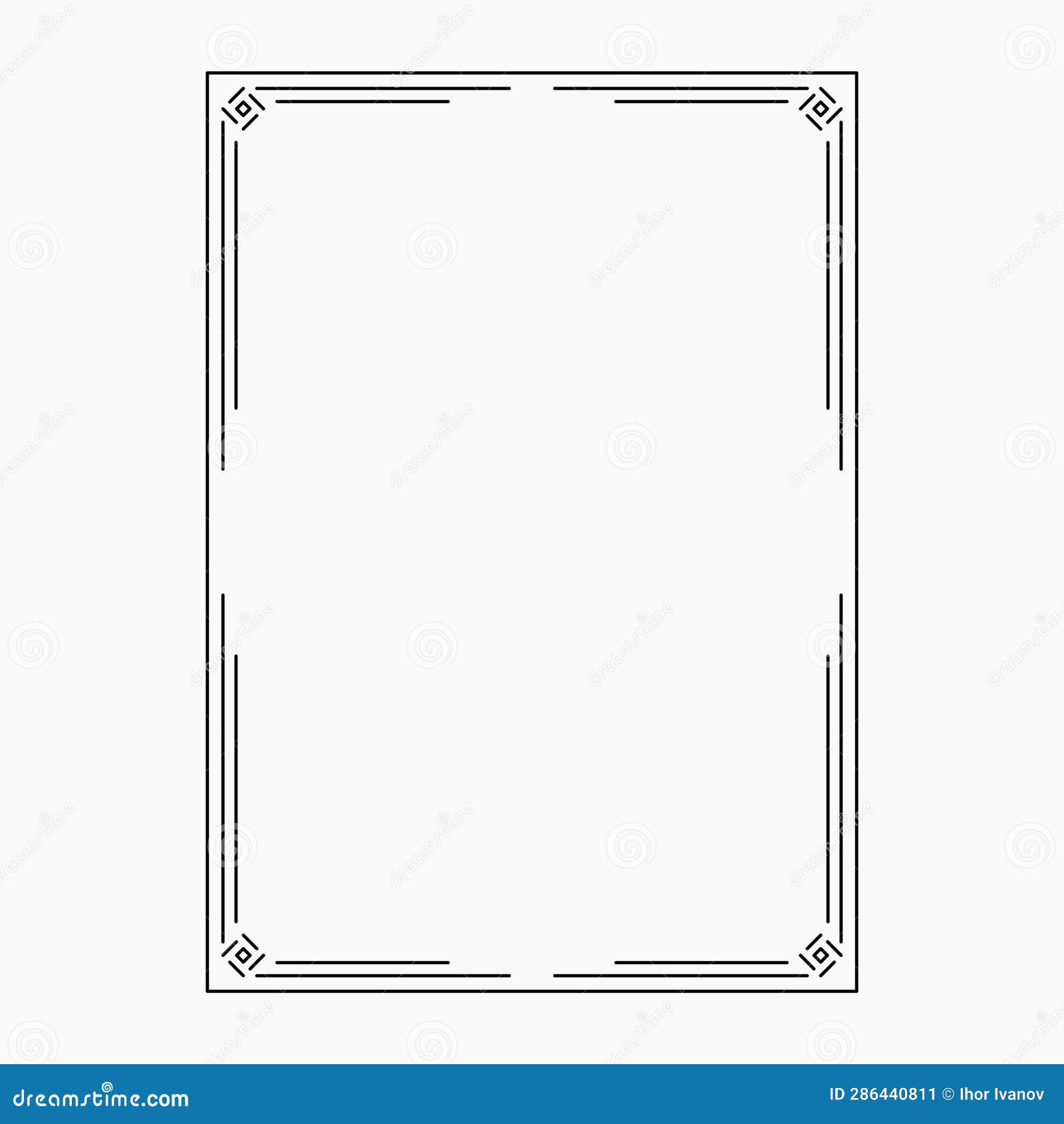 Original Image, Decorative Ornamental Frame, Original Design Stock ...