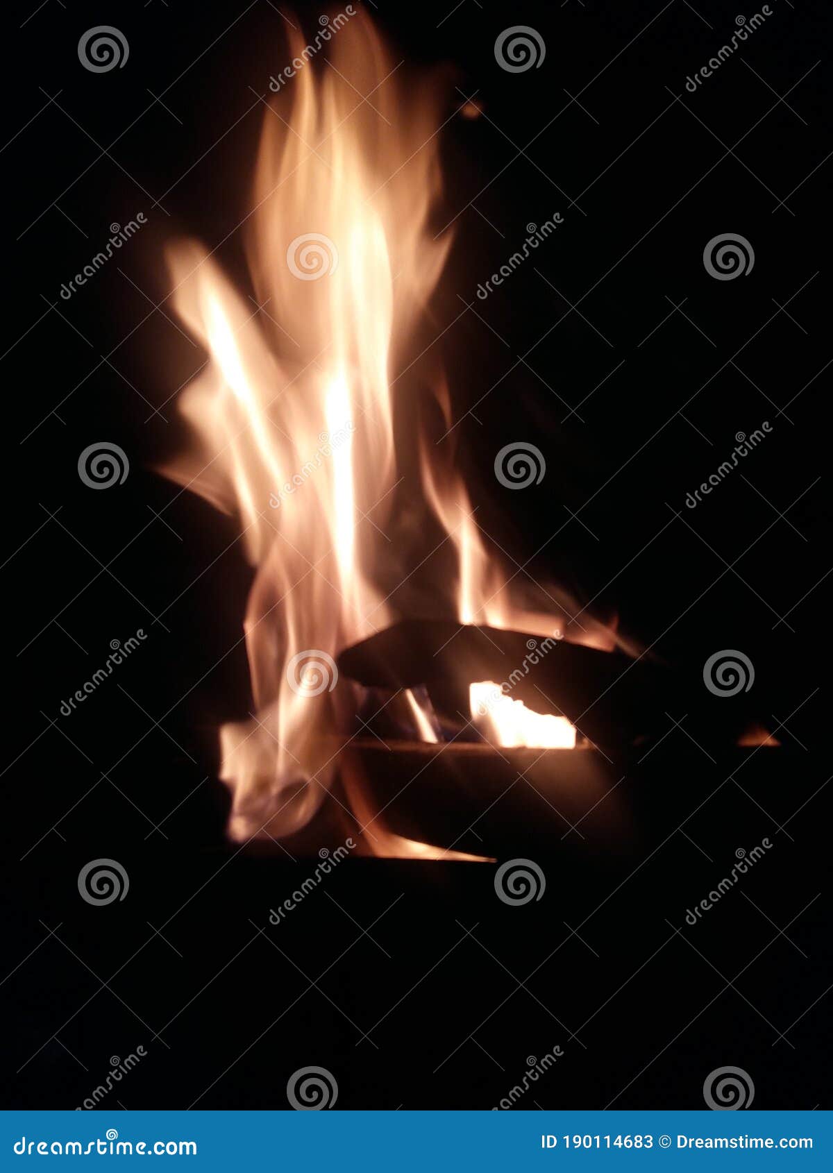 Original Image of Fire during the Hawan Stock Image - Image of original ...