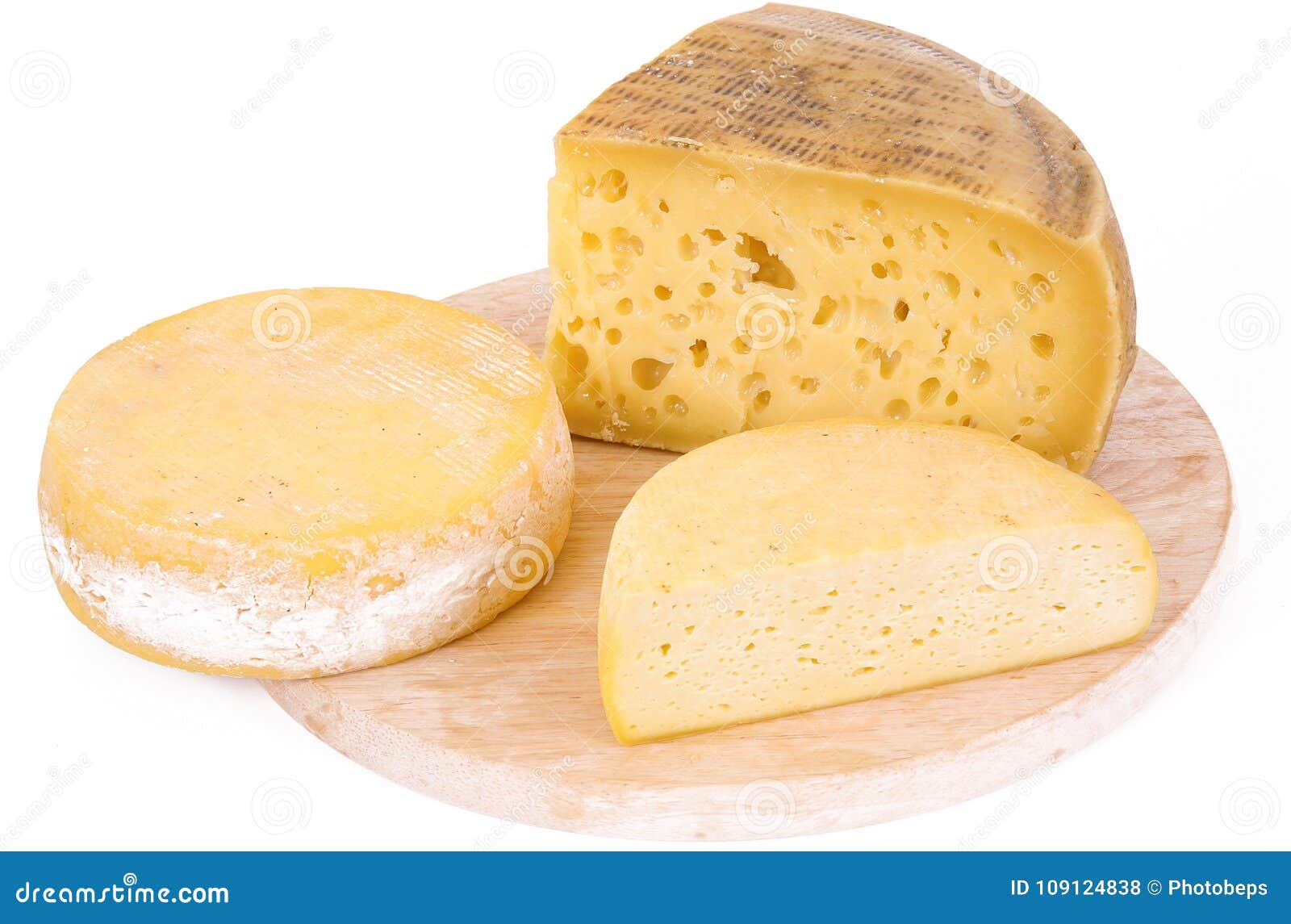 Original Italian Cheese in White Background Stock Photo - Image of ...