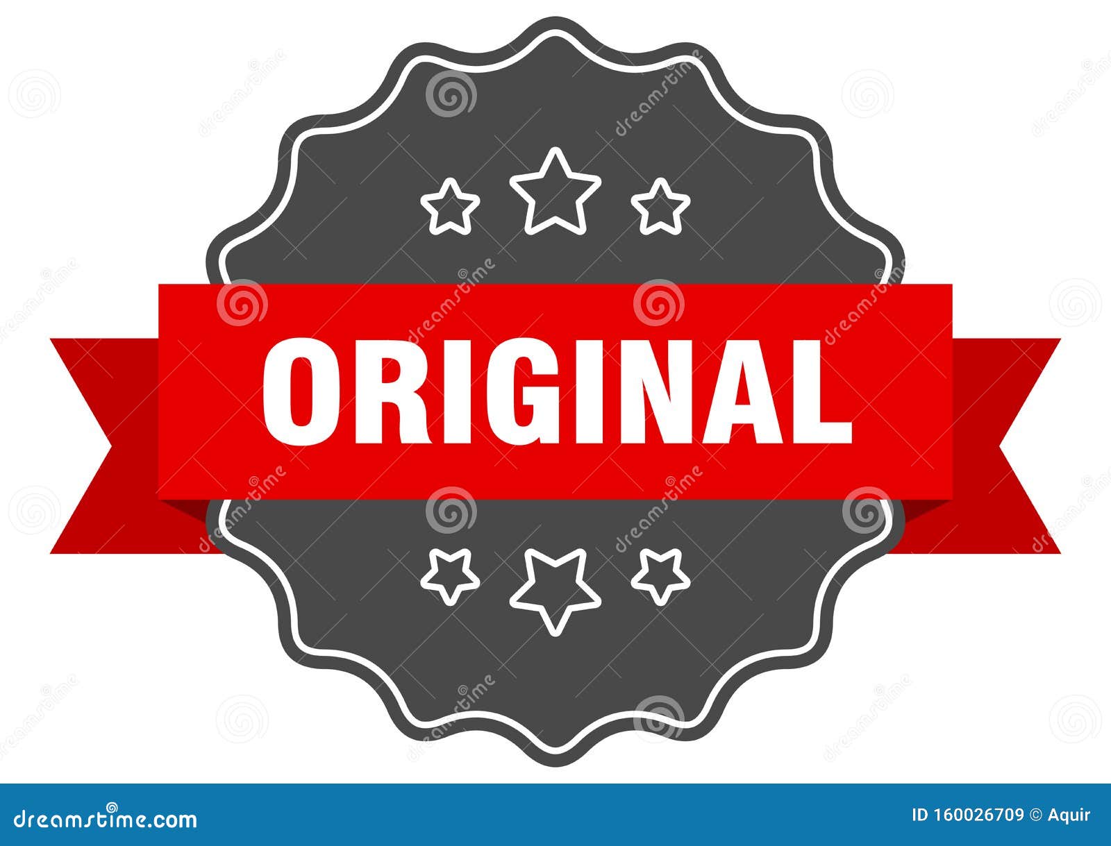 Original label stock vector. Illustration of gray, sticker - 160026709