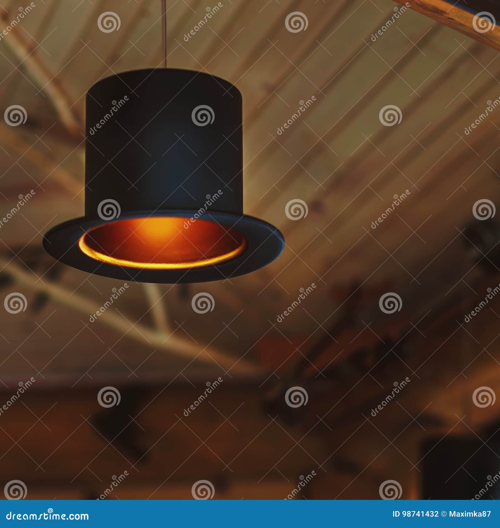 Original lamp in mini bar stock photo. Image of interior - 98741432