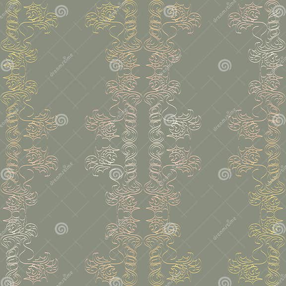 Original Light Color Pattern for Wallpaper Stock Illustration ...