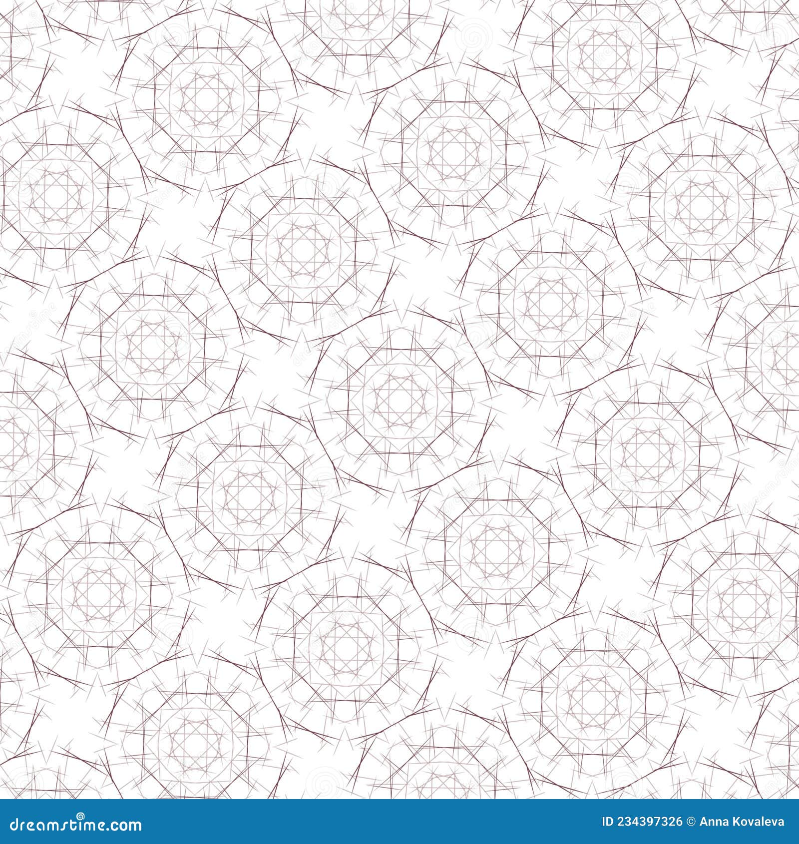 The Original Mandala. Repeating Floral Patterns Stock Illustration ...