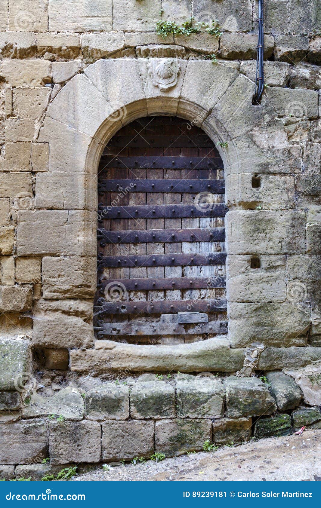 Red Medieval Doors Stock Image | CartoonDealer.com #38897875